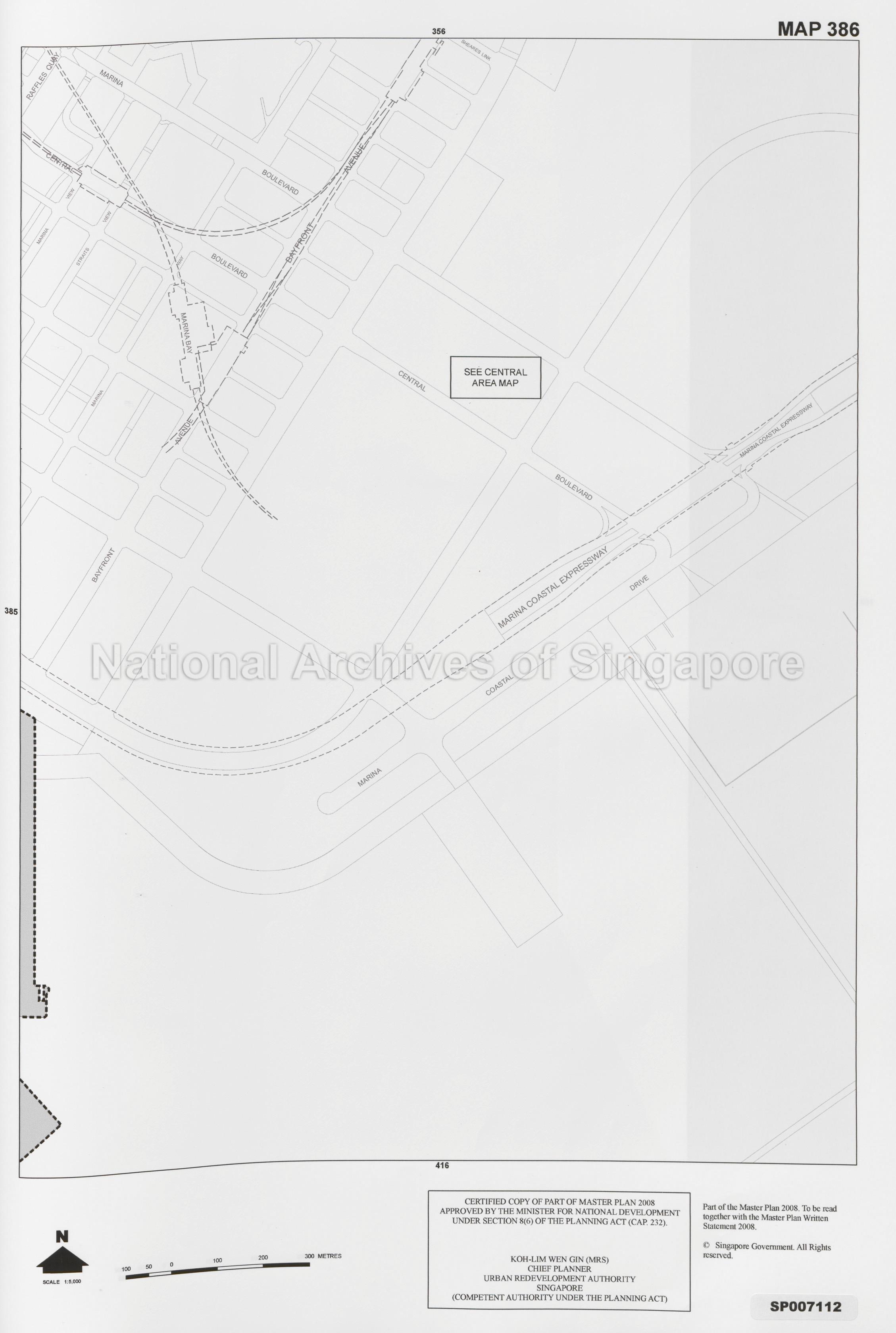 Master Plan 2008 Volume 2 of 3: Map 386