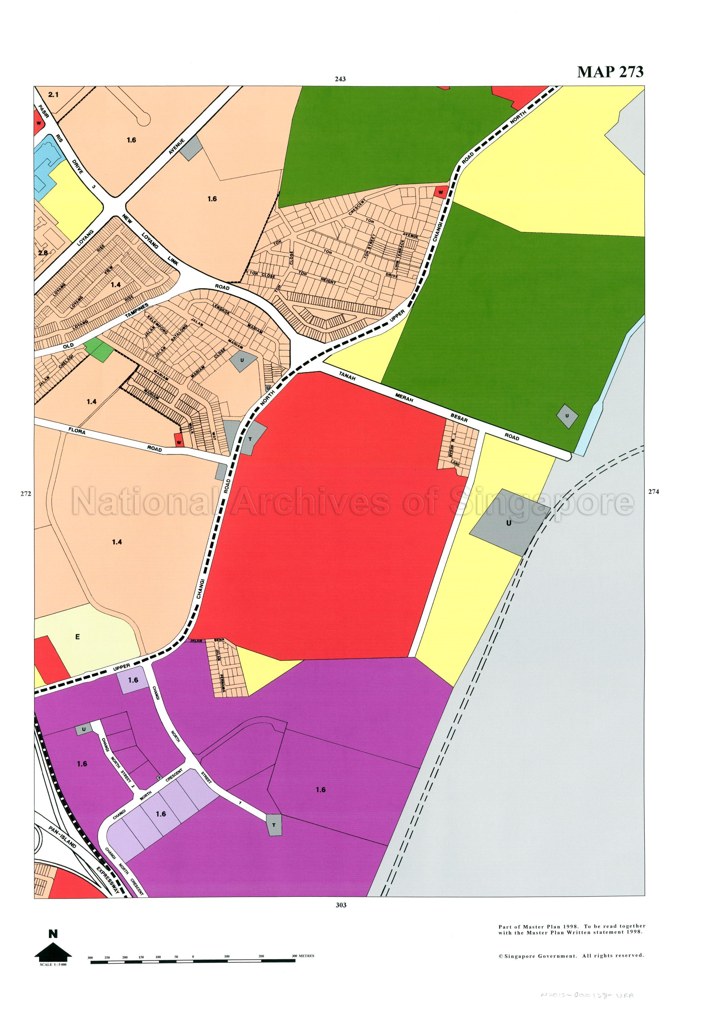 Master Plan 1998 Volume 1: Map 273