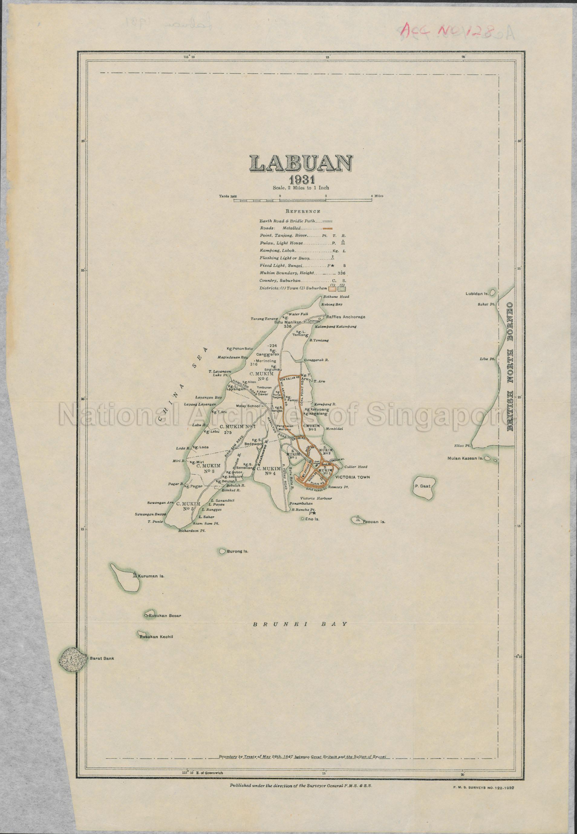 Labuan, 1931
