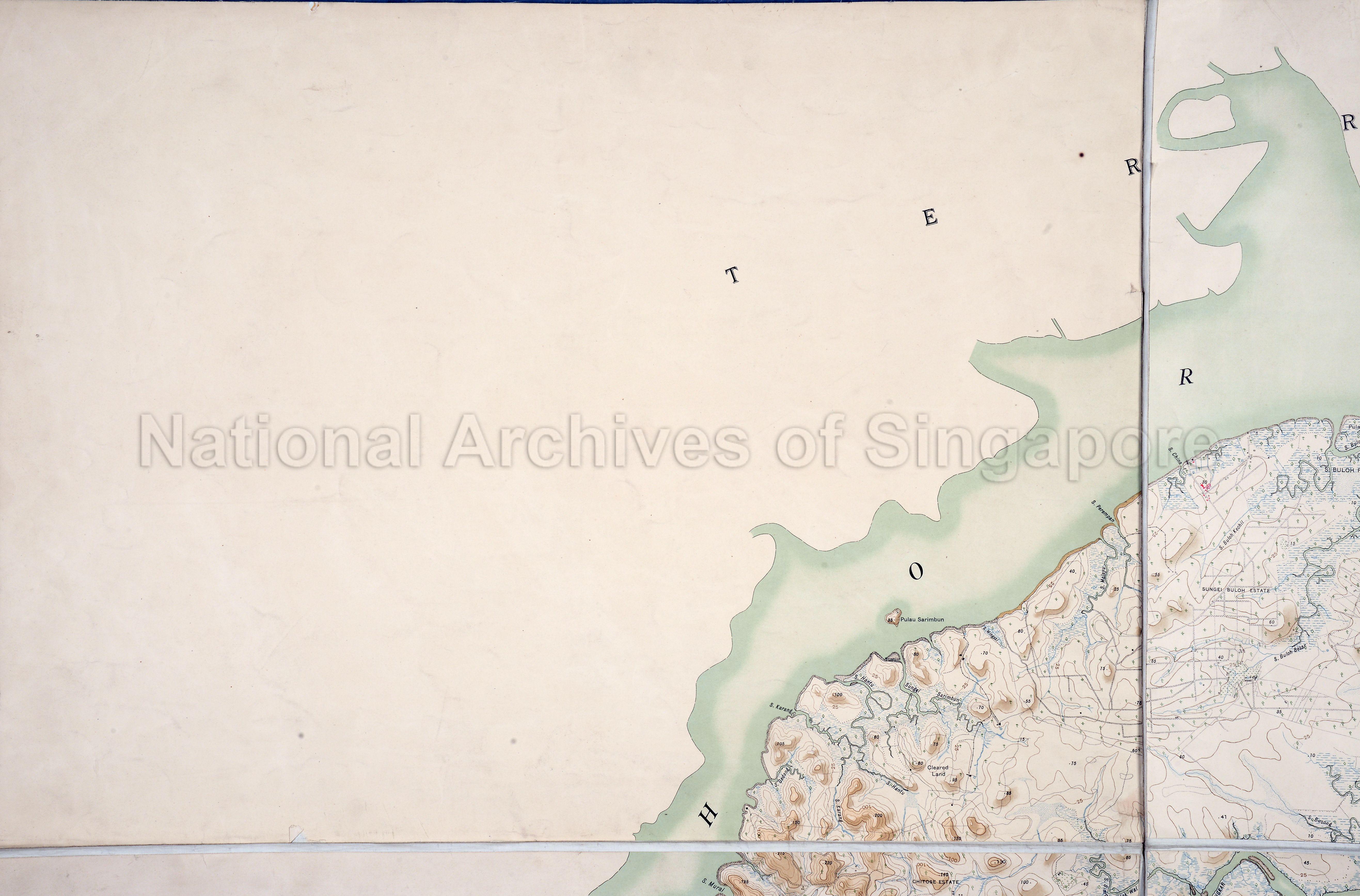 Singapore: Northwest corner and the Johore Strait