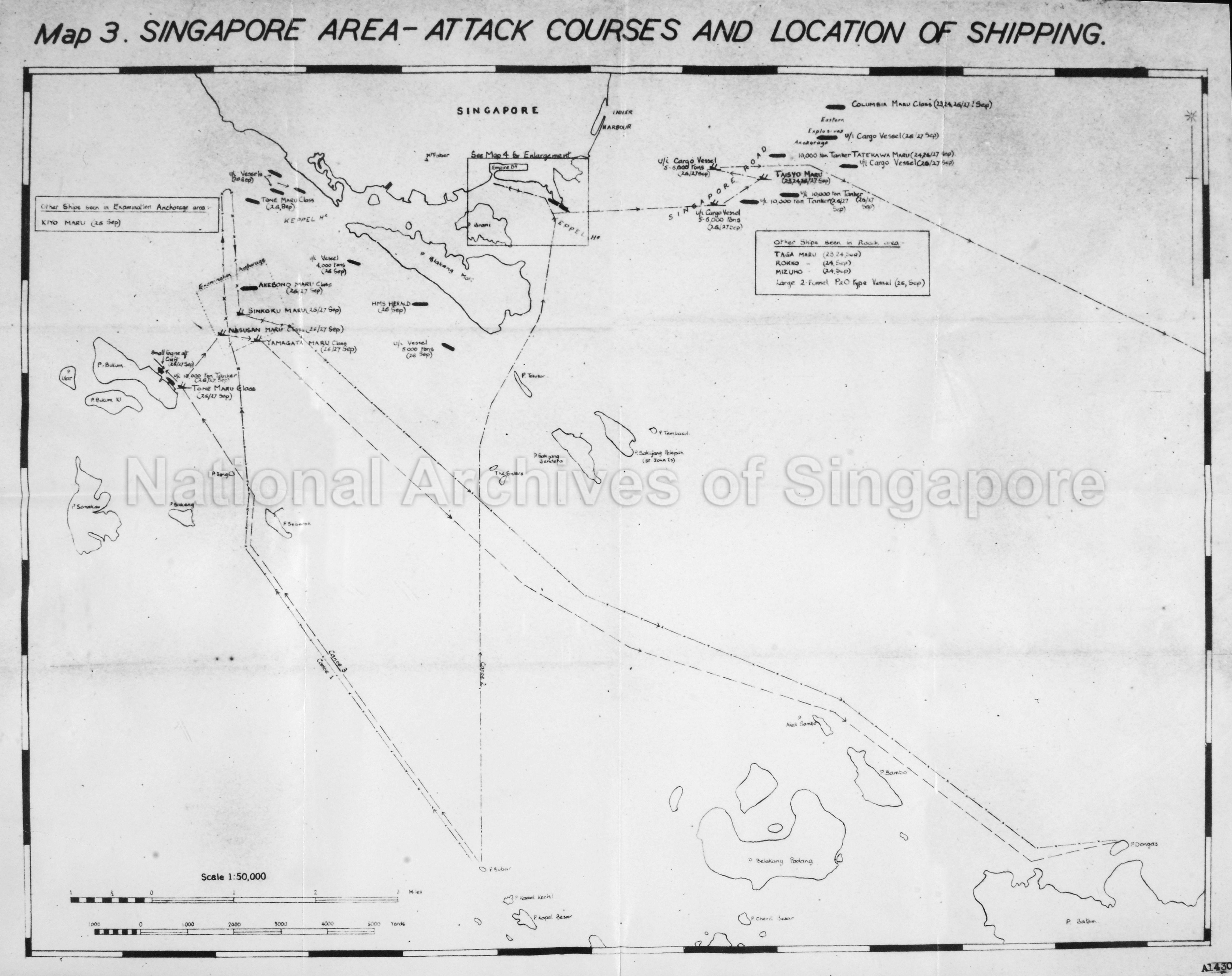 Operation Jaywick: map 3