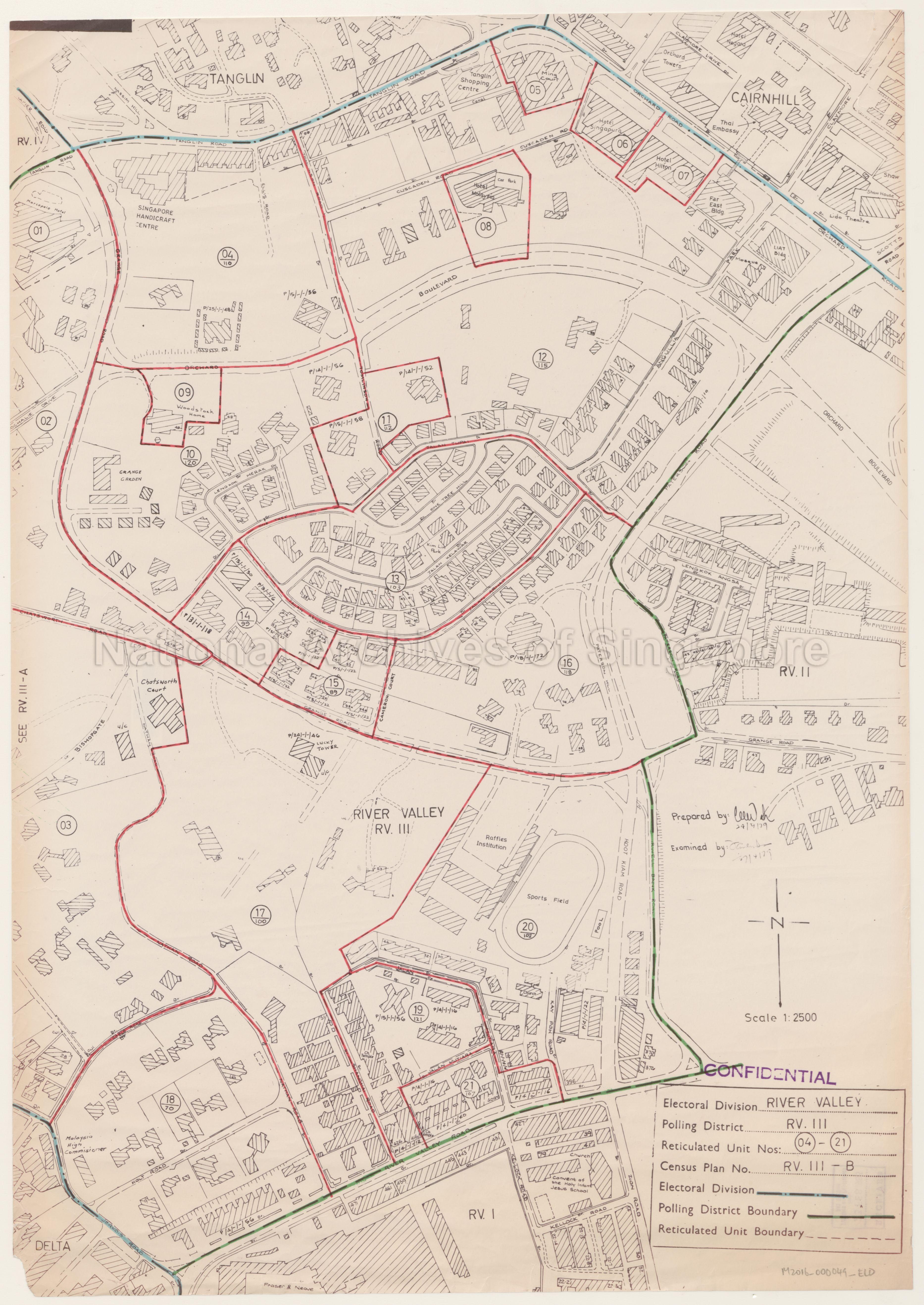 Electoral boundary map - River Valley