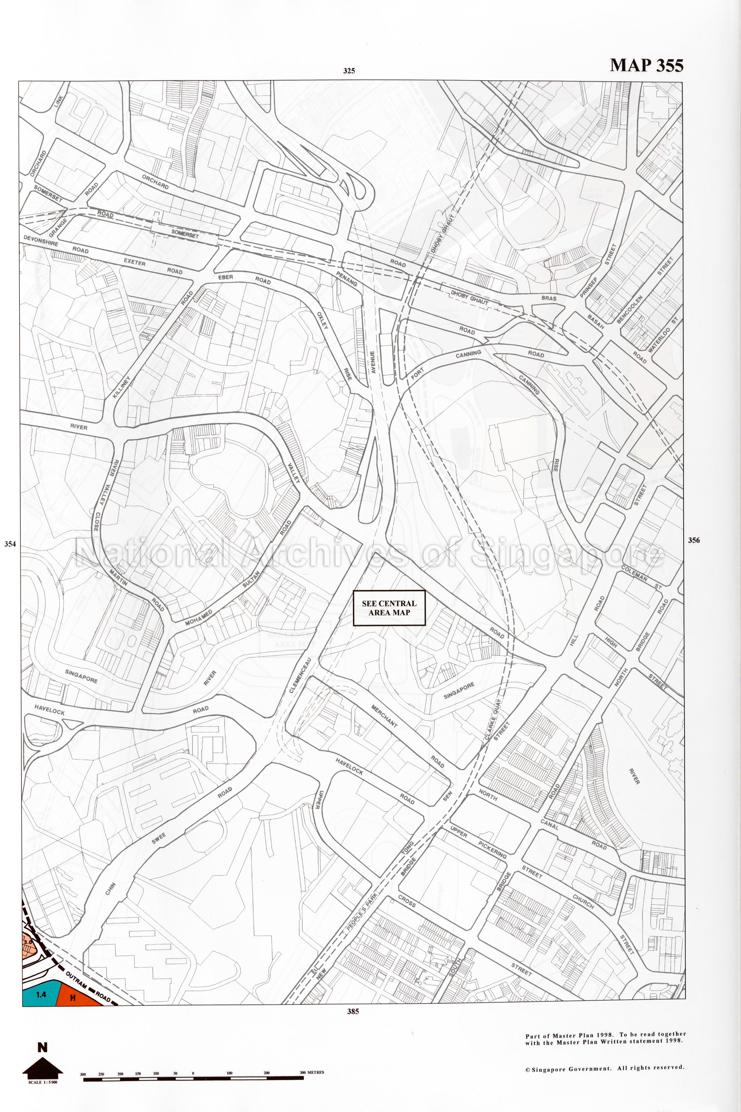 Master Plan 1998 Volume 2: Map 355