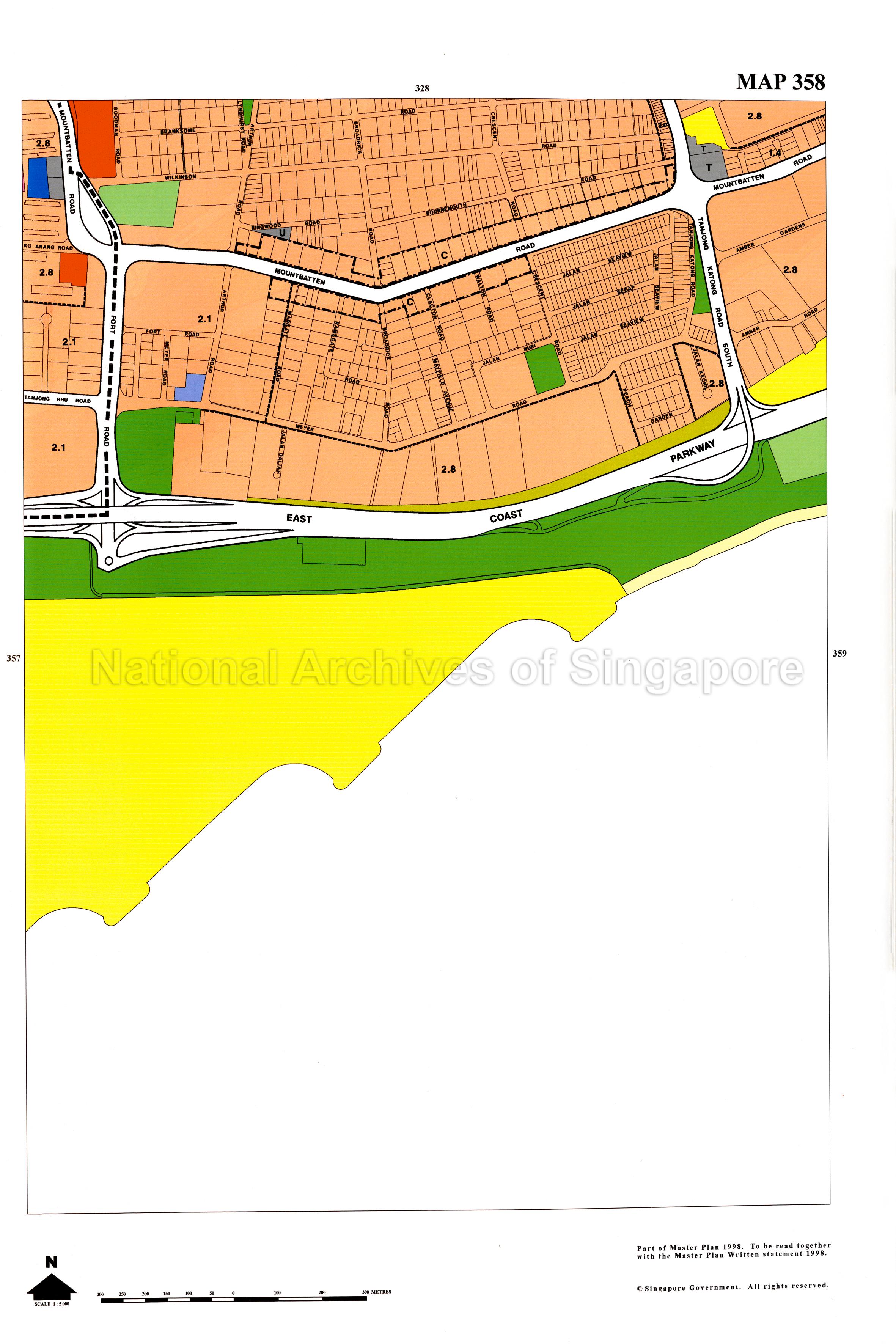 Master Plan 1998 Volume 2: Map 358