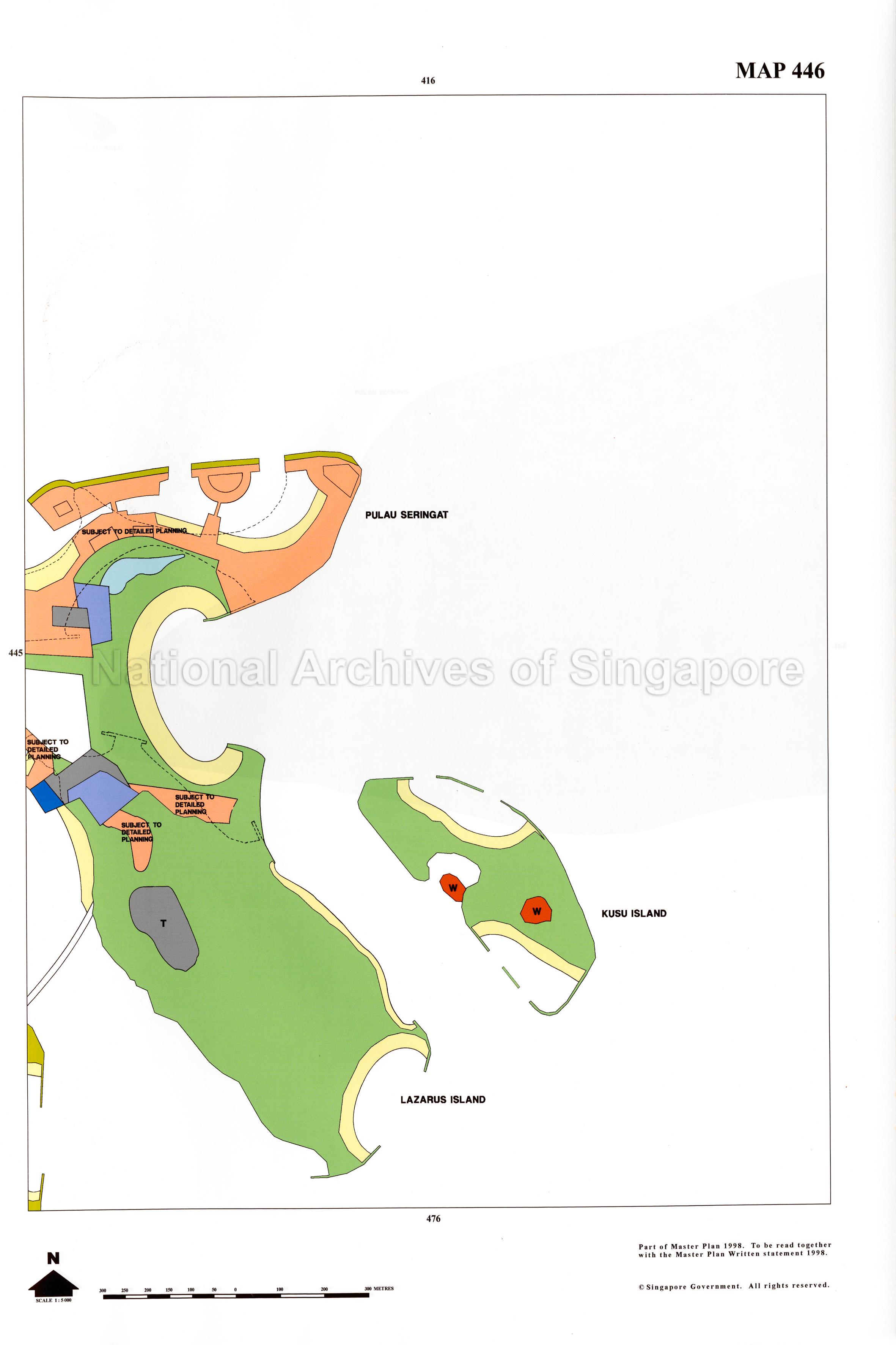 Master Plan 1998 Volume 2: Map 446
