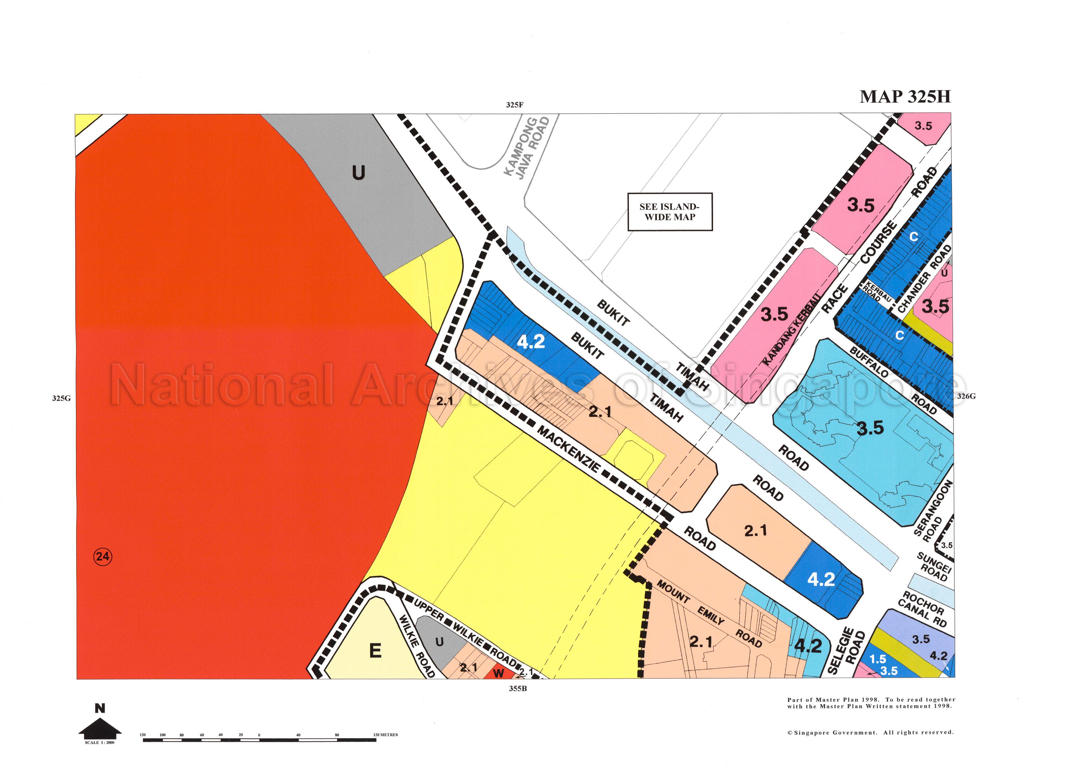 Master Plan 1998 Volume 3: Map 325H