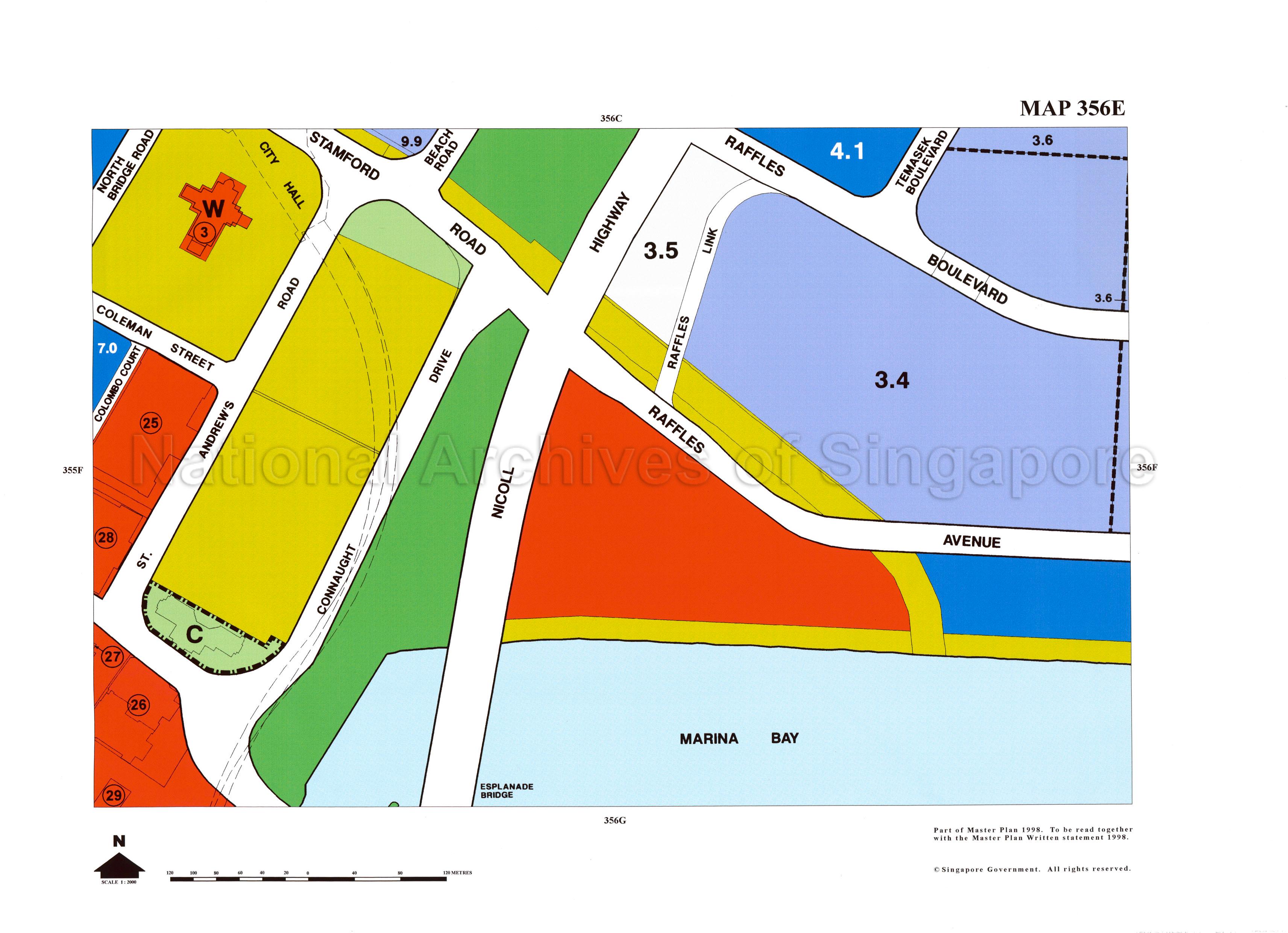 Master Plan 1998 Volume 3: Map 356E