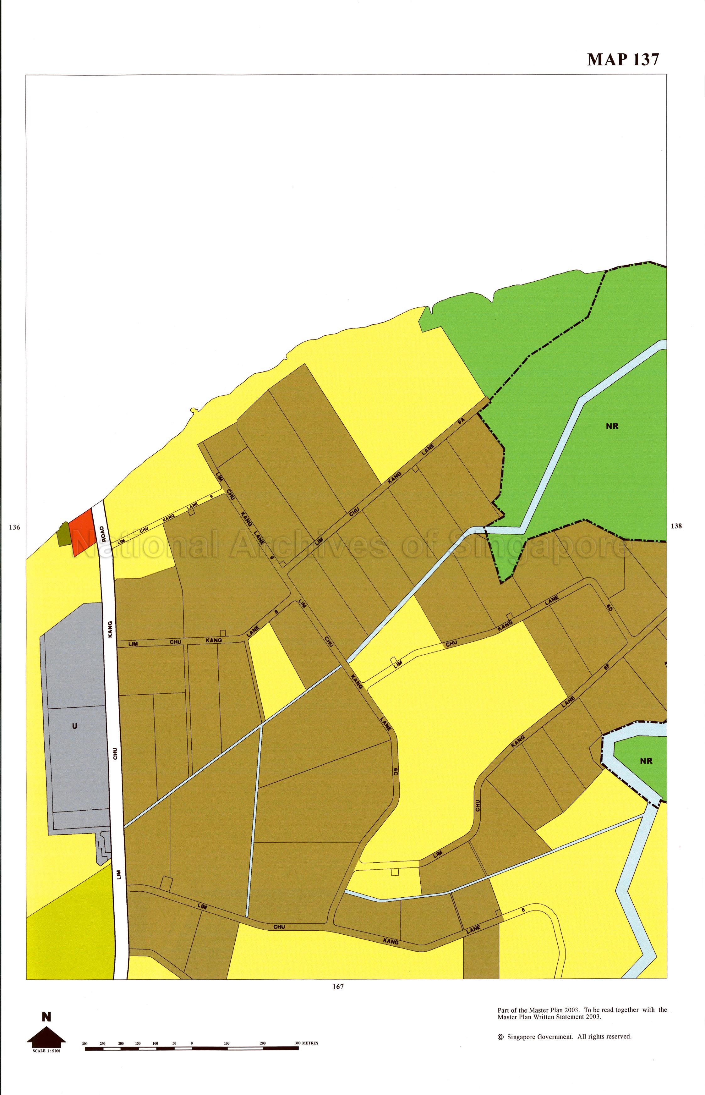 Master Plan 2003 Volume 1: Map 137