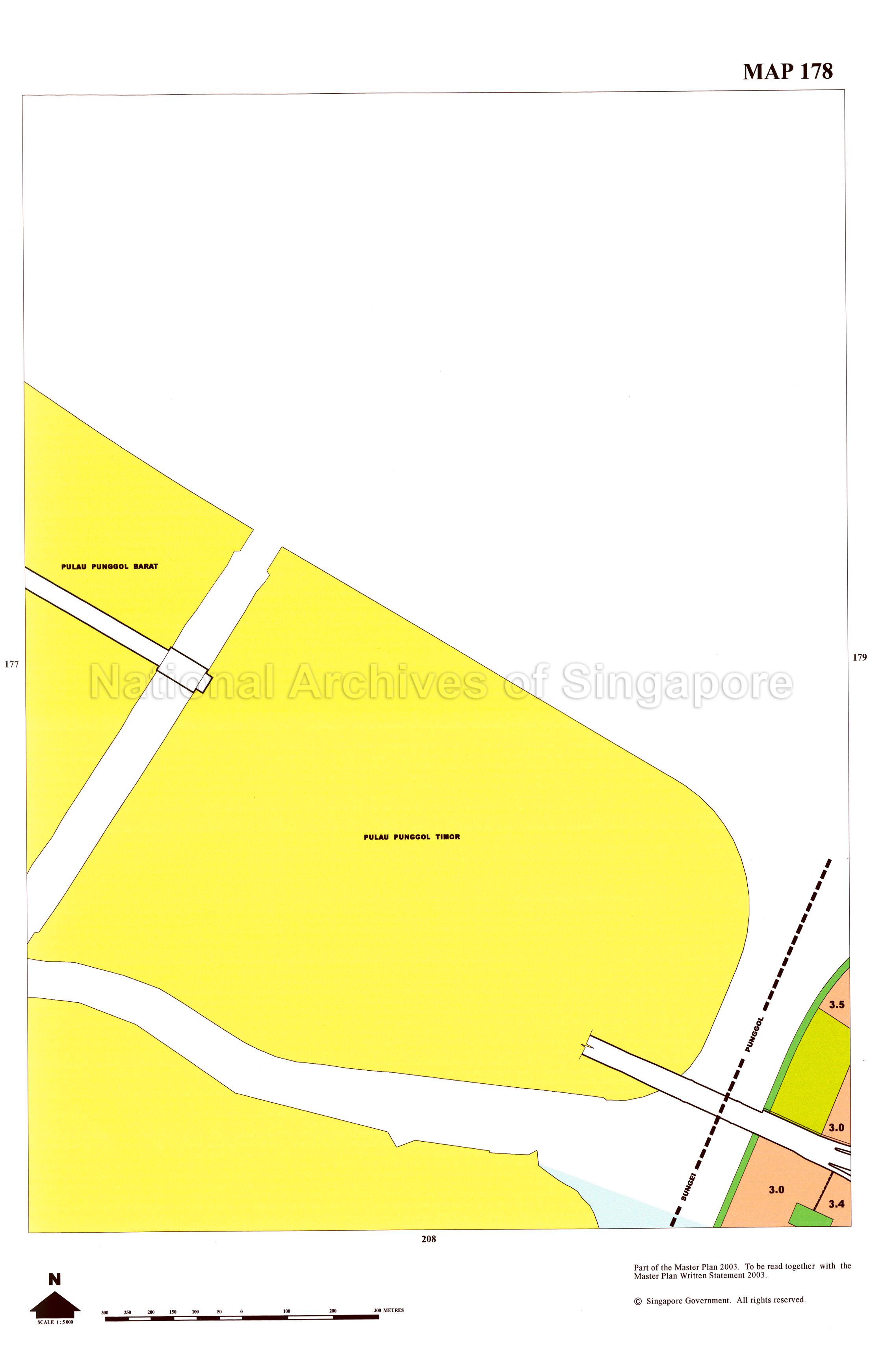 Master Plan 2003 Volume 1: Map 178