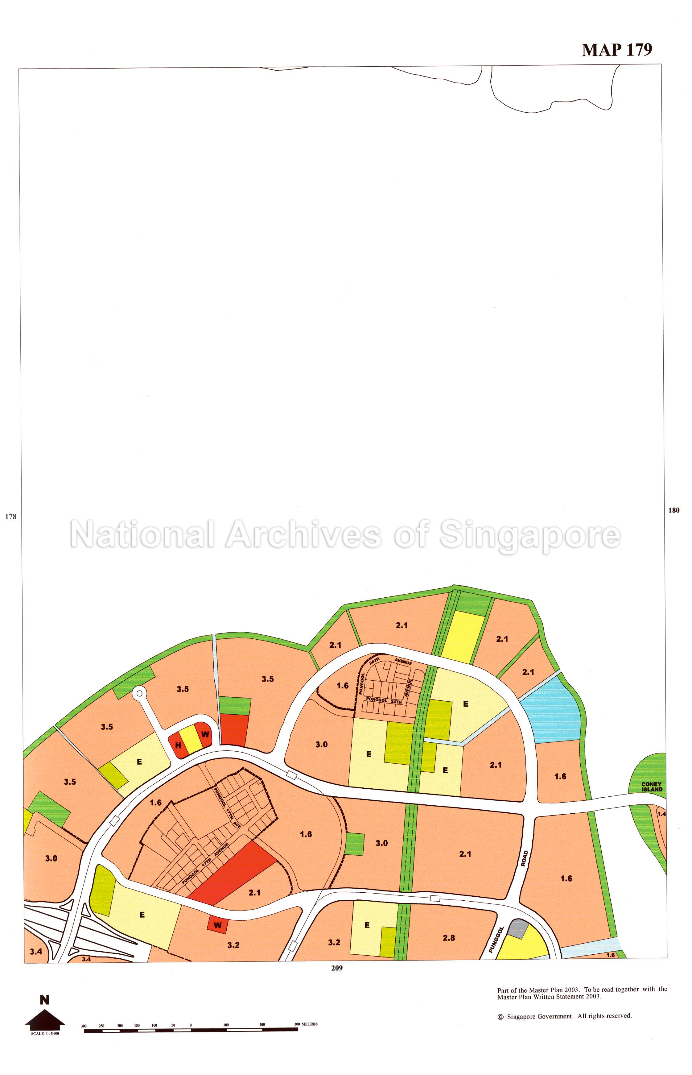 Master Plan 2003 Volume 1: Map 179
