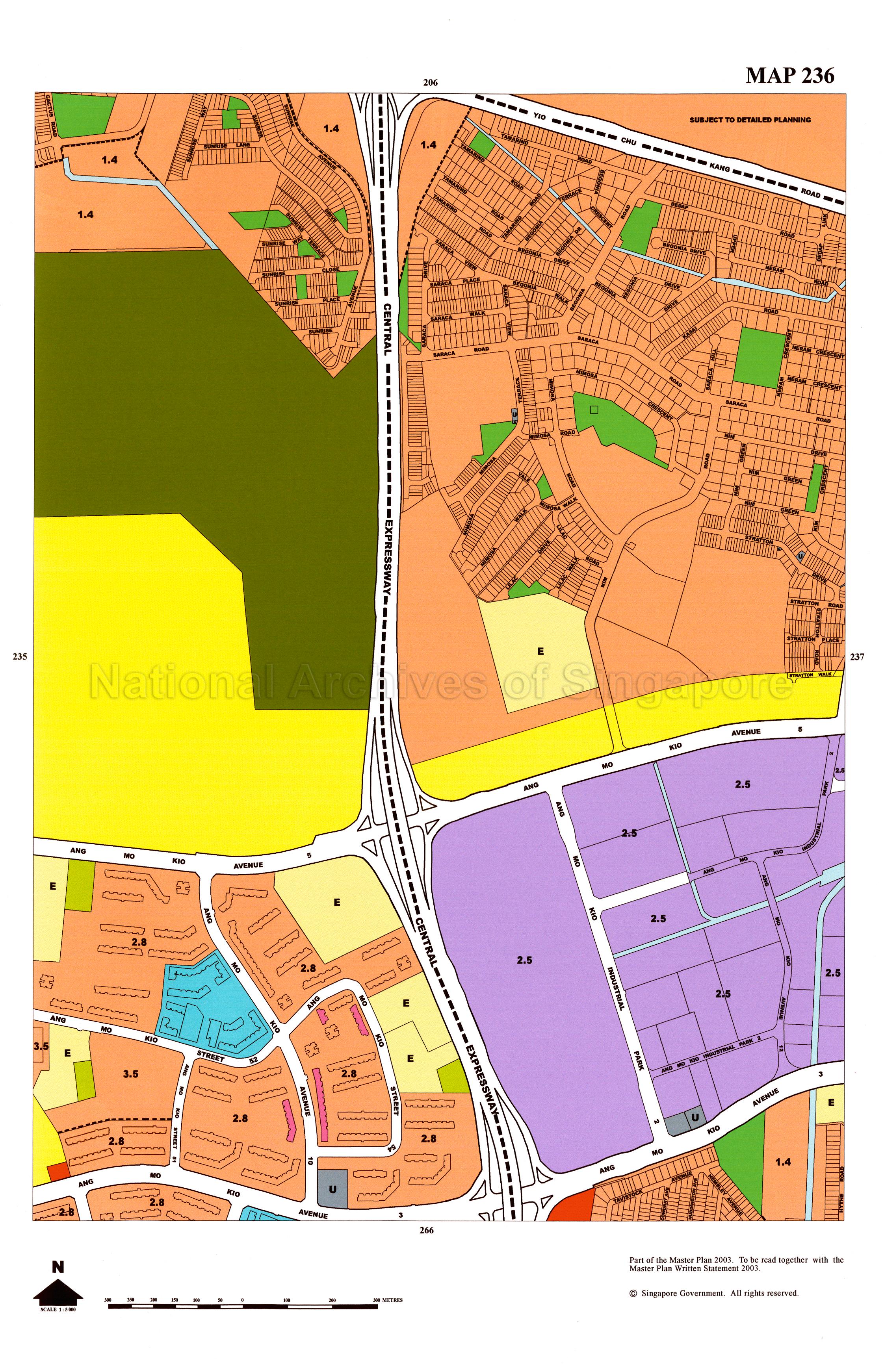 Master Plan 2003 Volume 1: Map 236