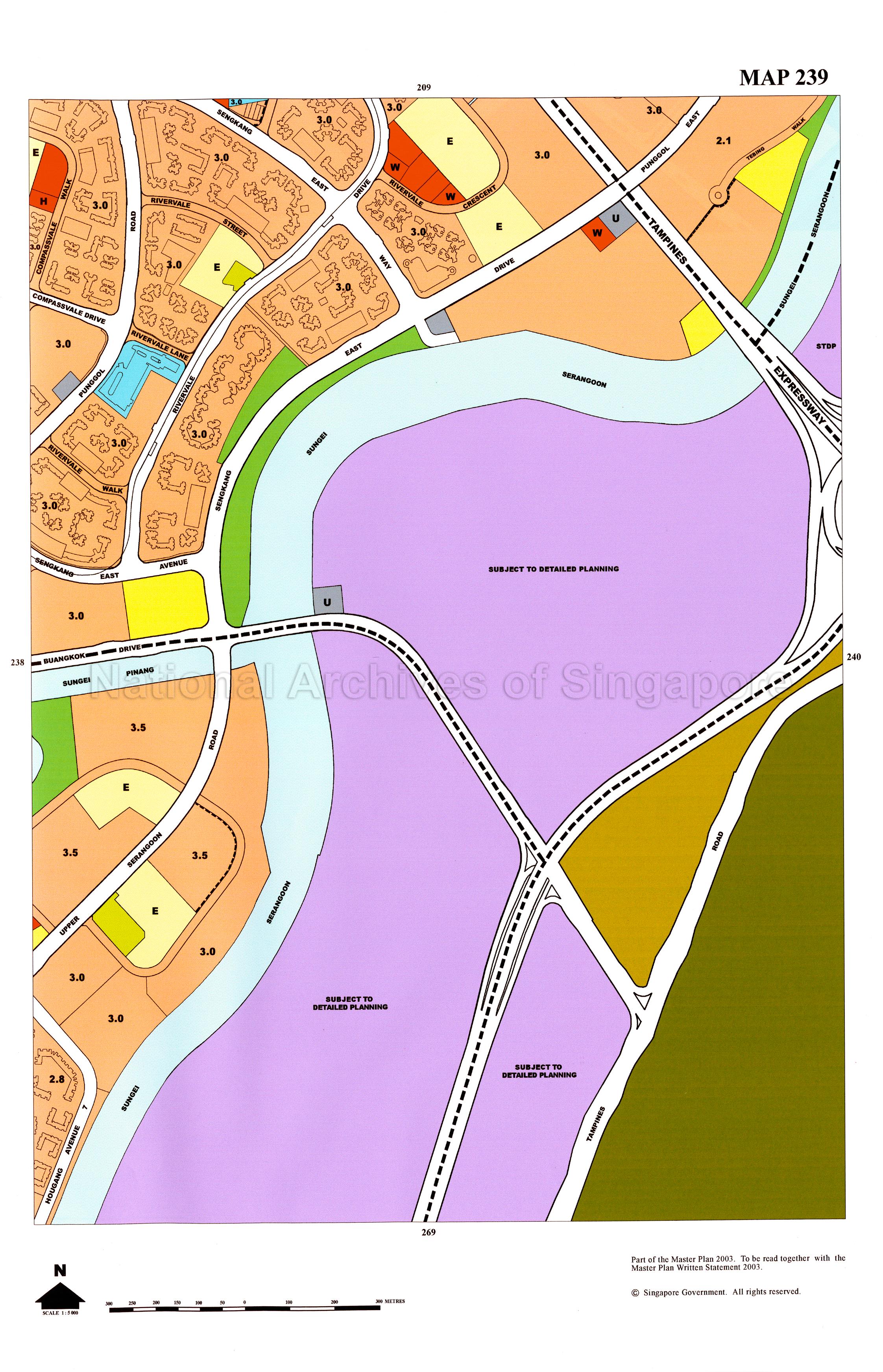 Master Plan 2003 Volume 1: Map 239