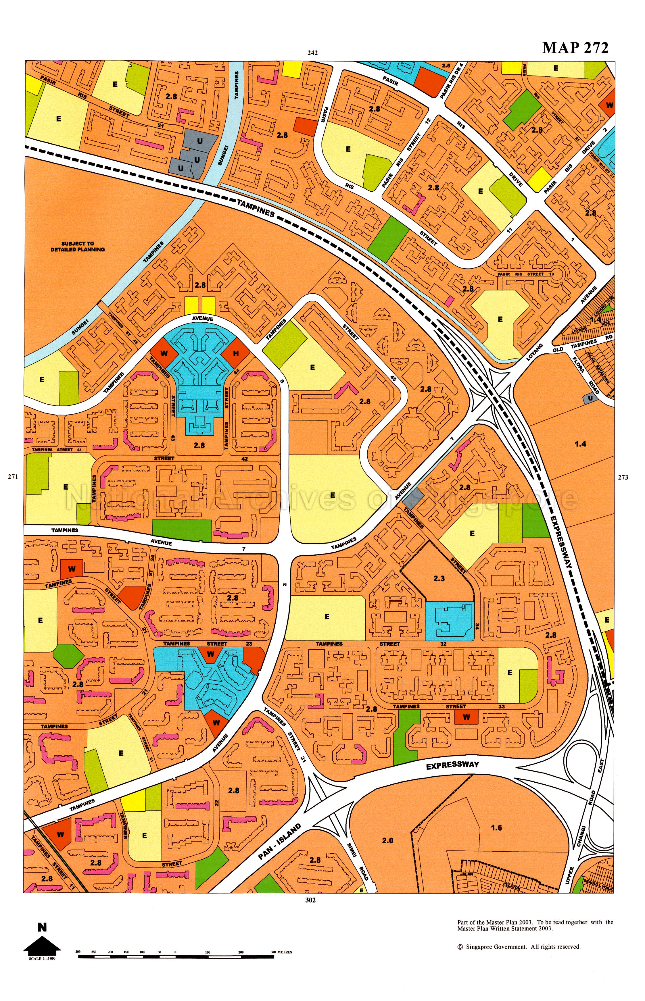 Master Plan 2003 Volume 1: Map 272