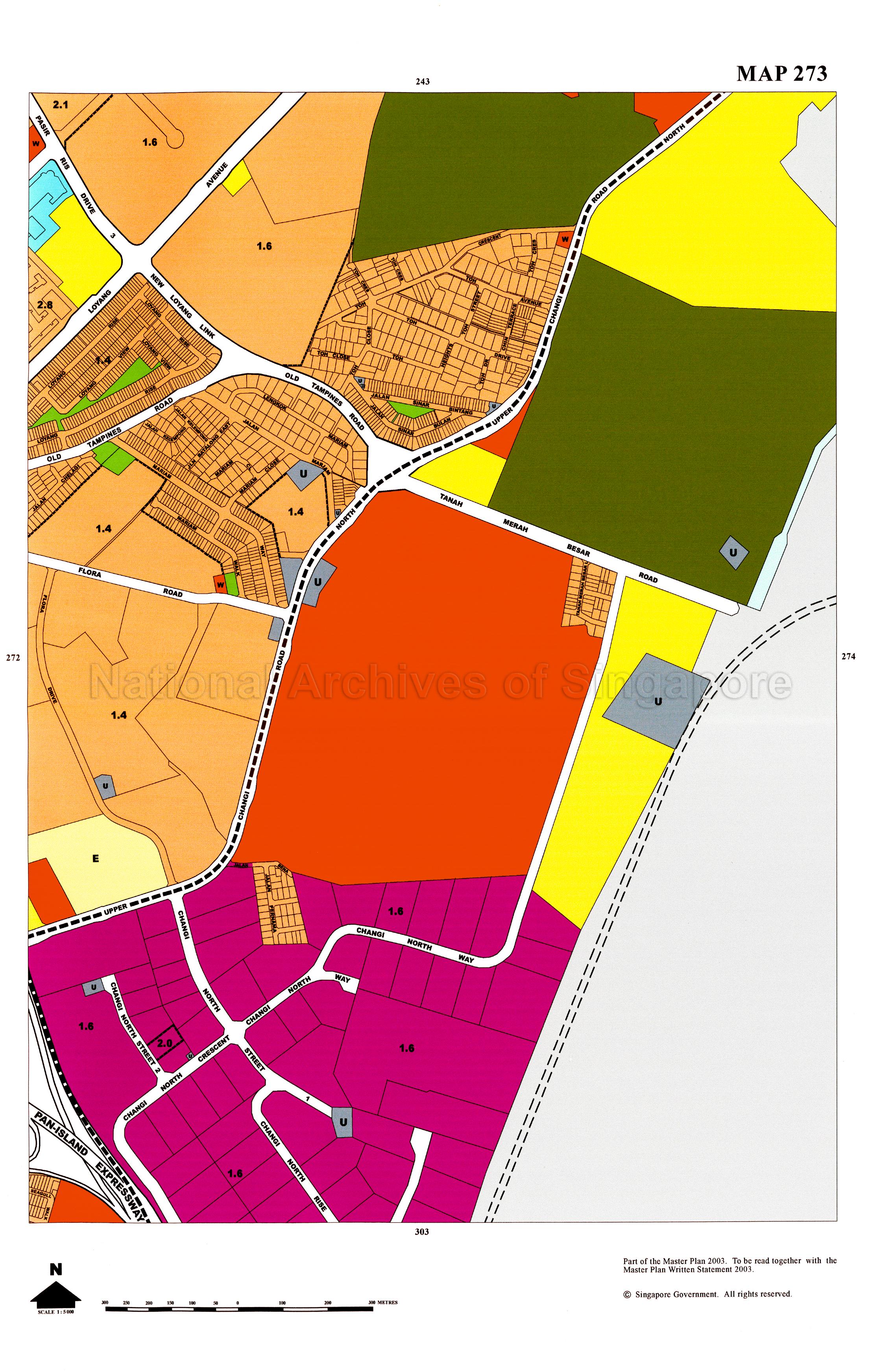 Master Plan 2003 Volume 1: Map 273