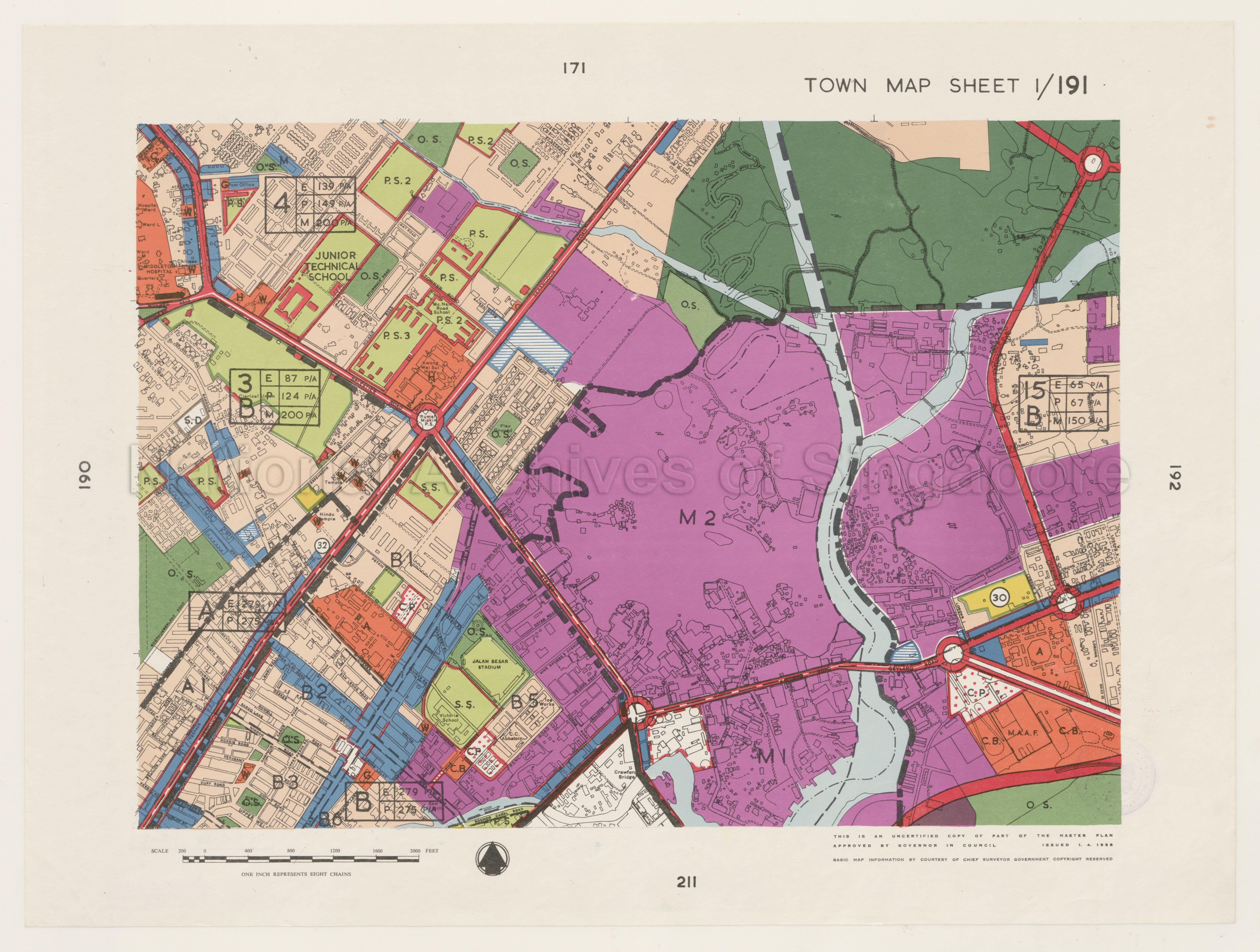 Town Map Sheet 1/191
