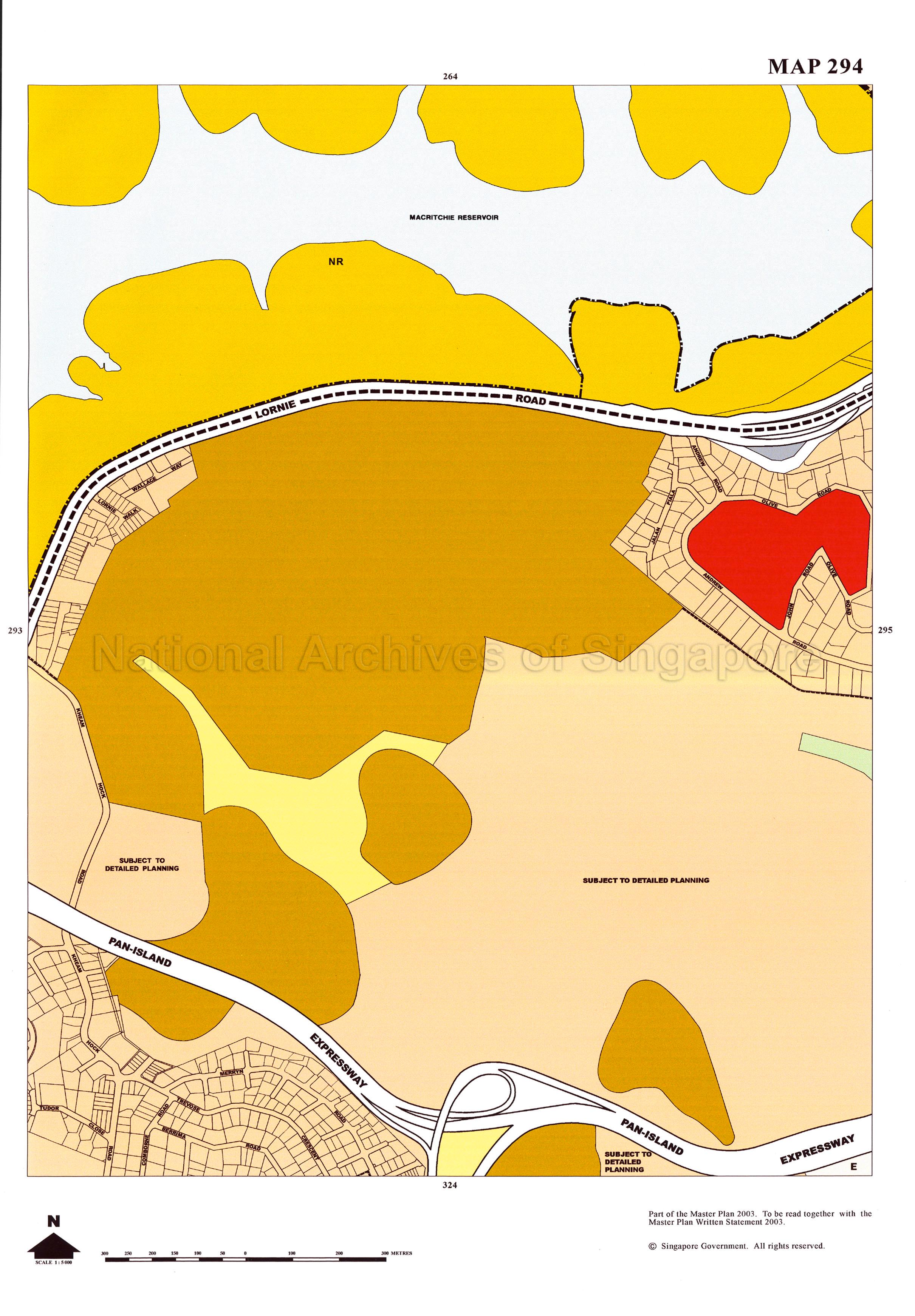 Master Plan 2003 Volume 2: Map 294