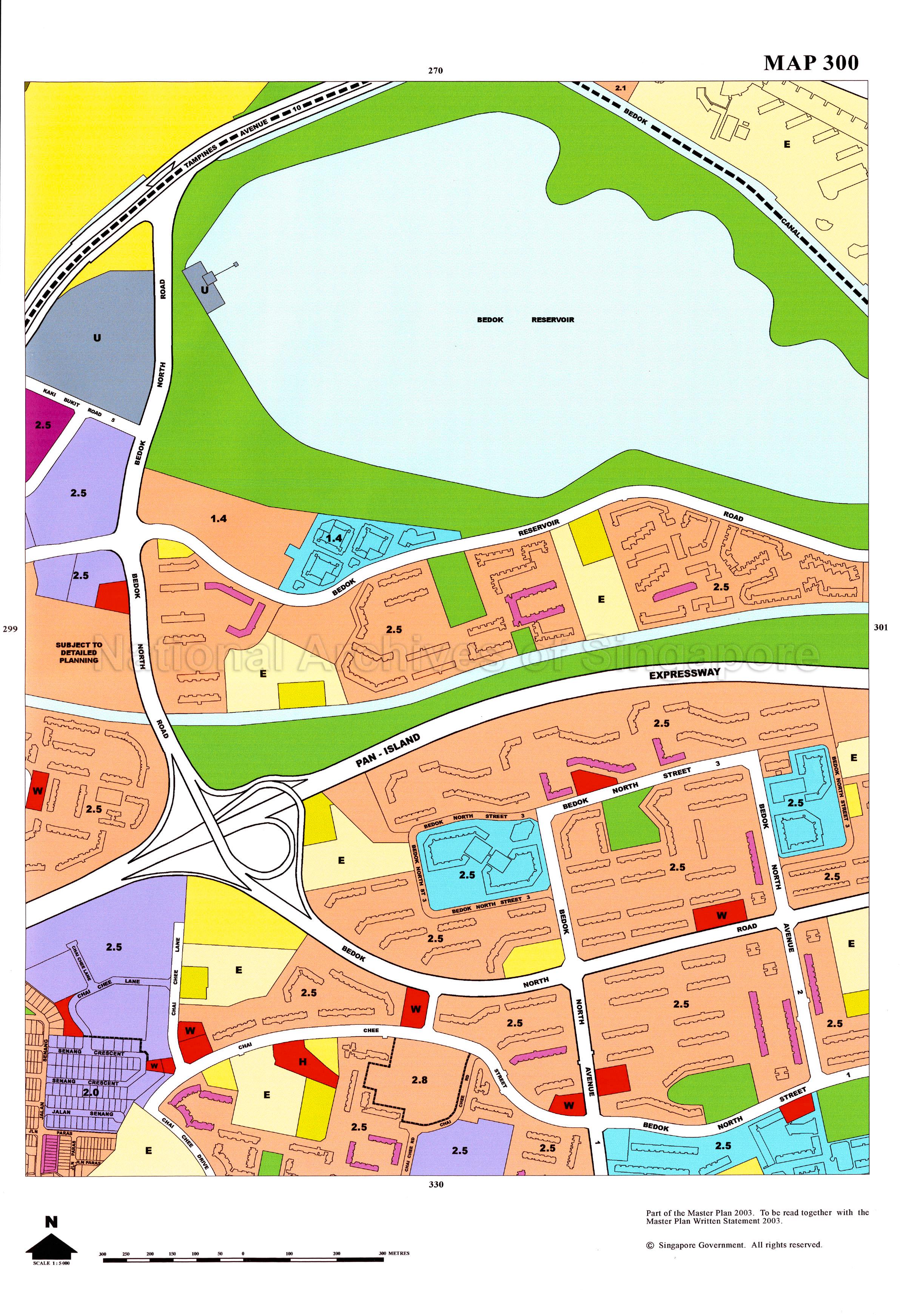 Master Plan 2003 Volume 2: Map 300
