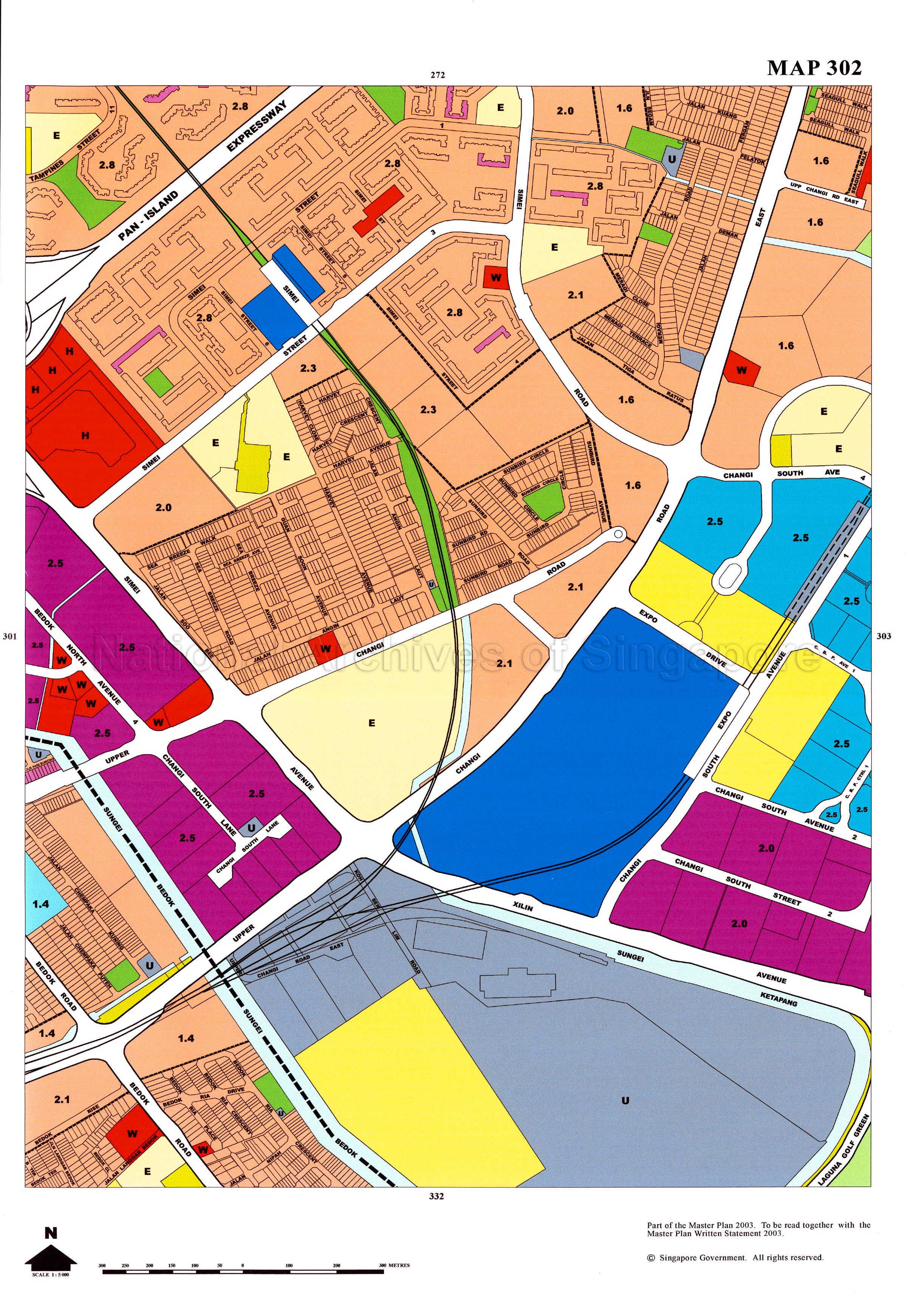 Master Plan 2003 Volume 2: Map 302