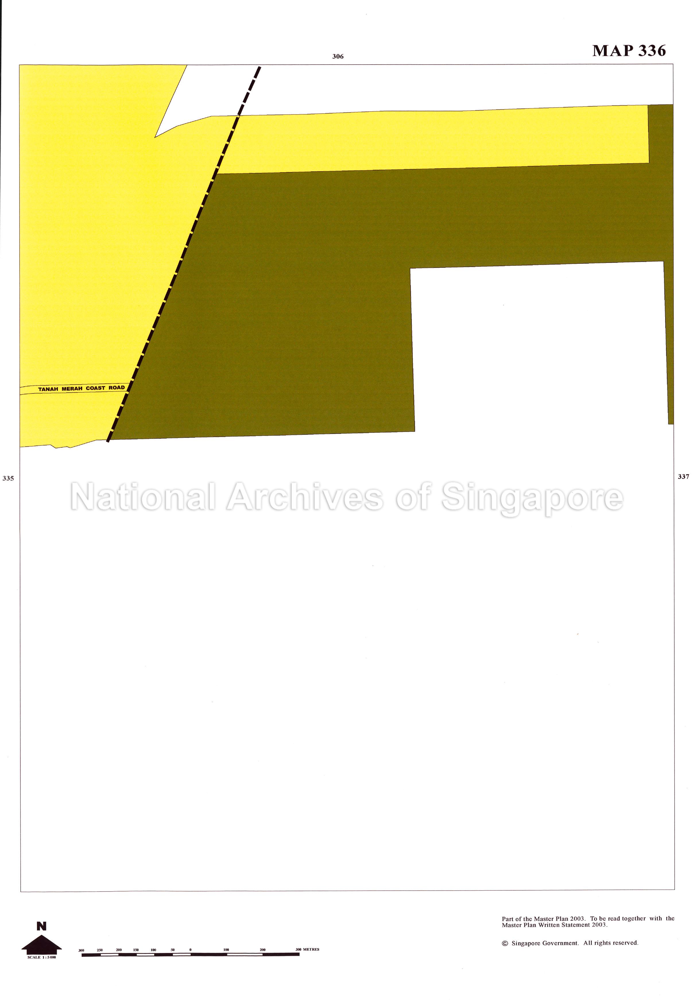 Master Plan 2003 Volume 2: Map 336