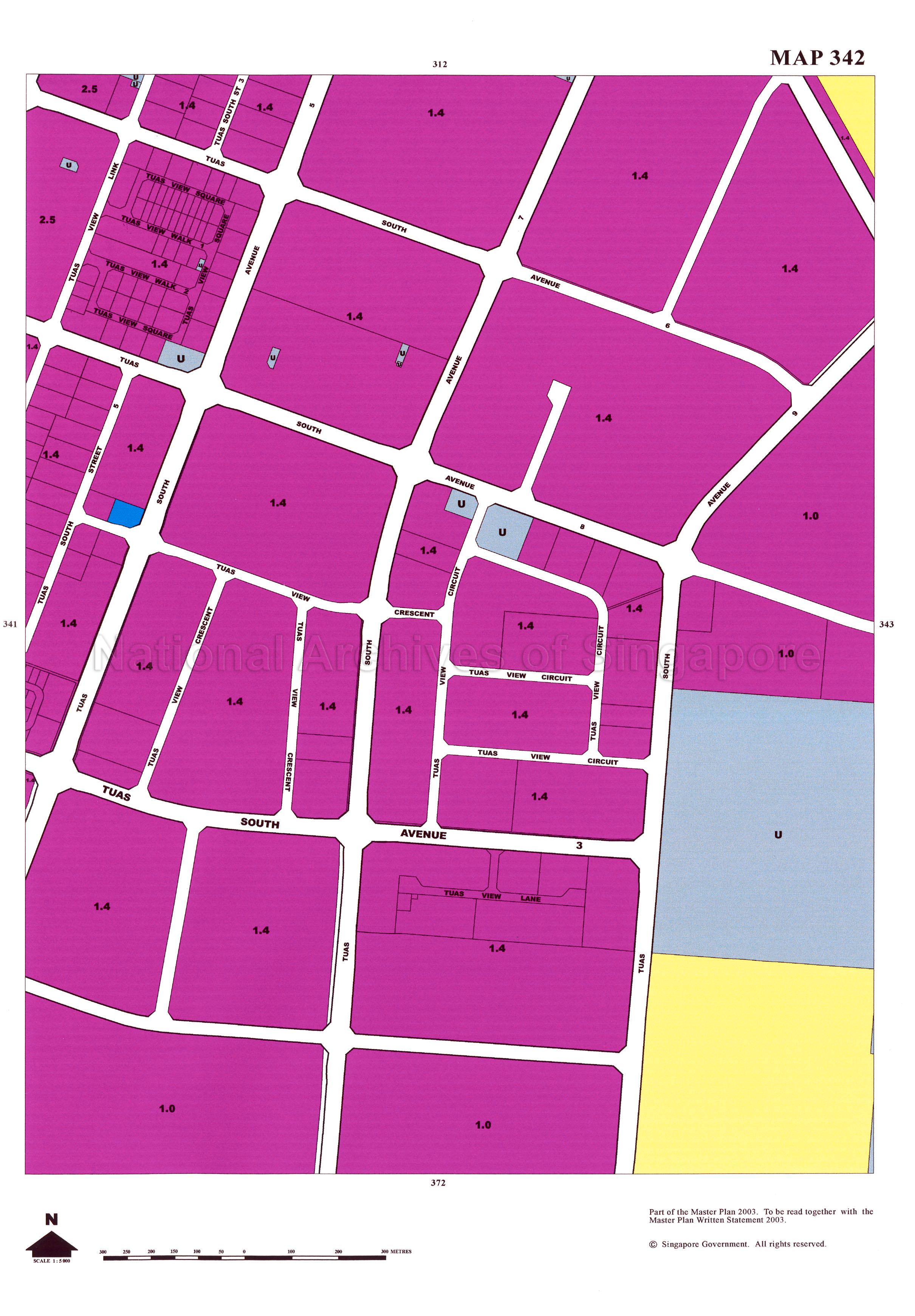 Master Plan 2003 Volume 2: Map 342