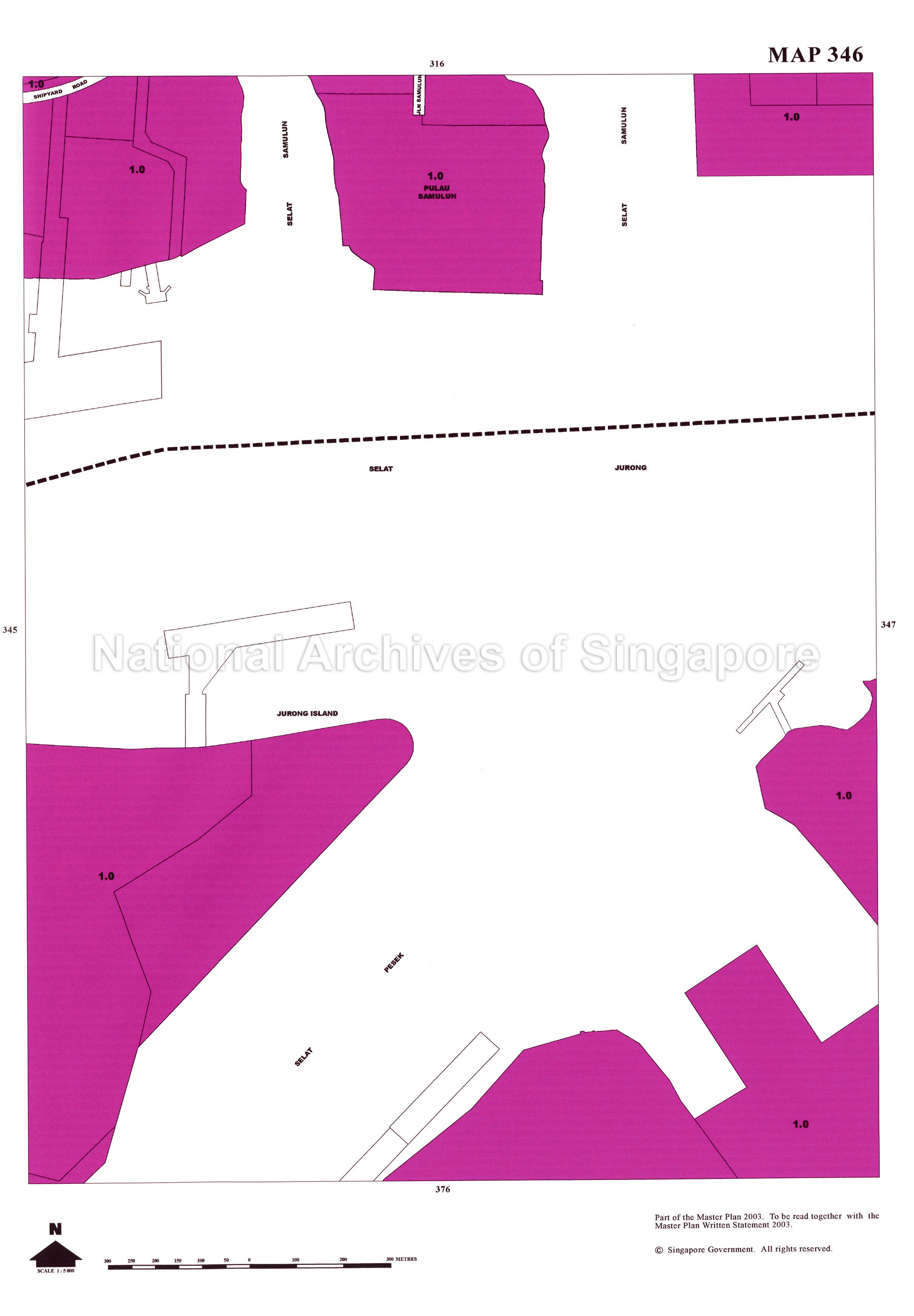 Master Plan 2003 Volume 2: Map 346