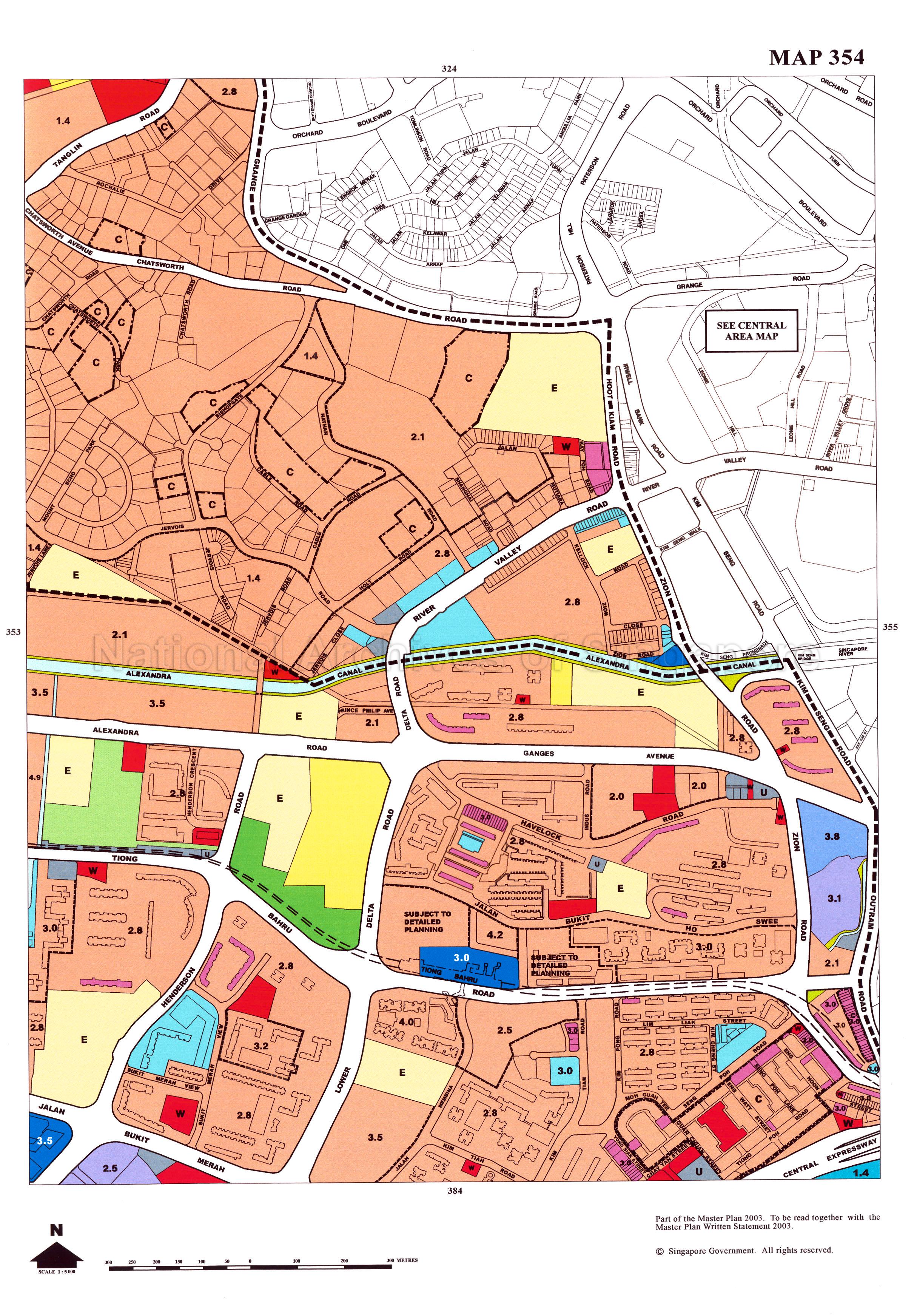 Master Plan 2003 Volume 2: Map 354