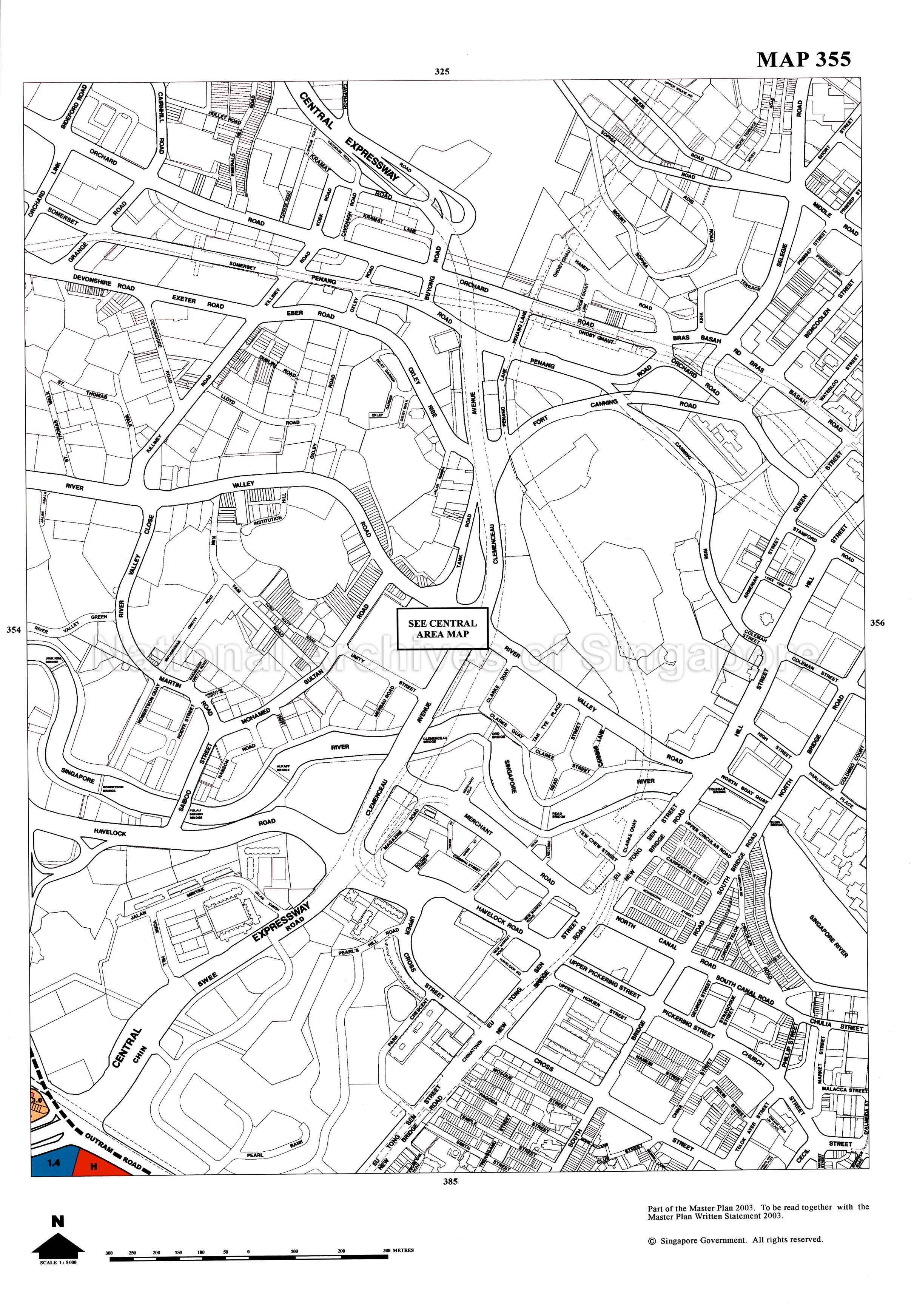 Master Plan 2003 Volume 2: Map 355
