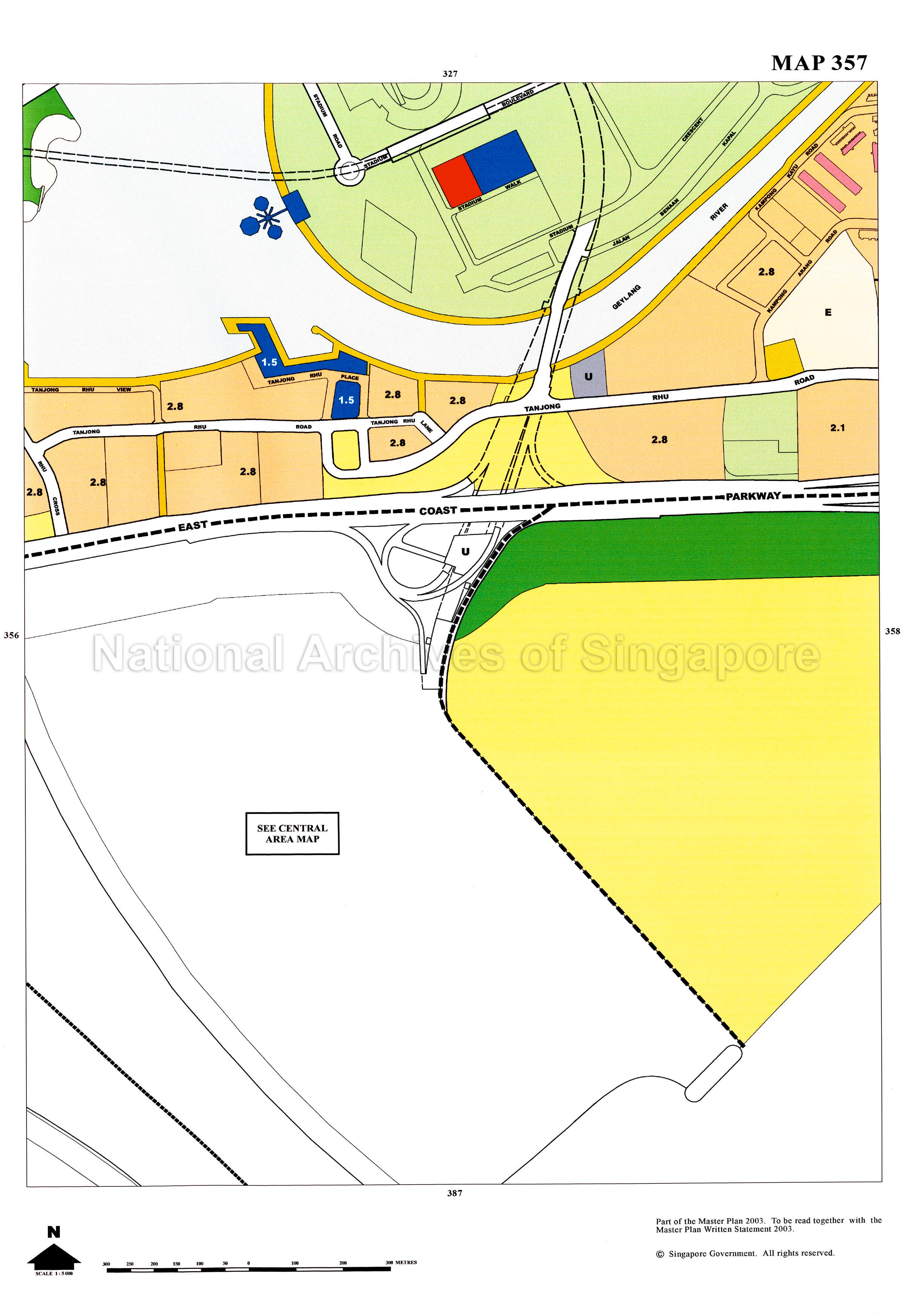 Master Plan 2003 Volume 2: Map 357