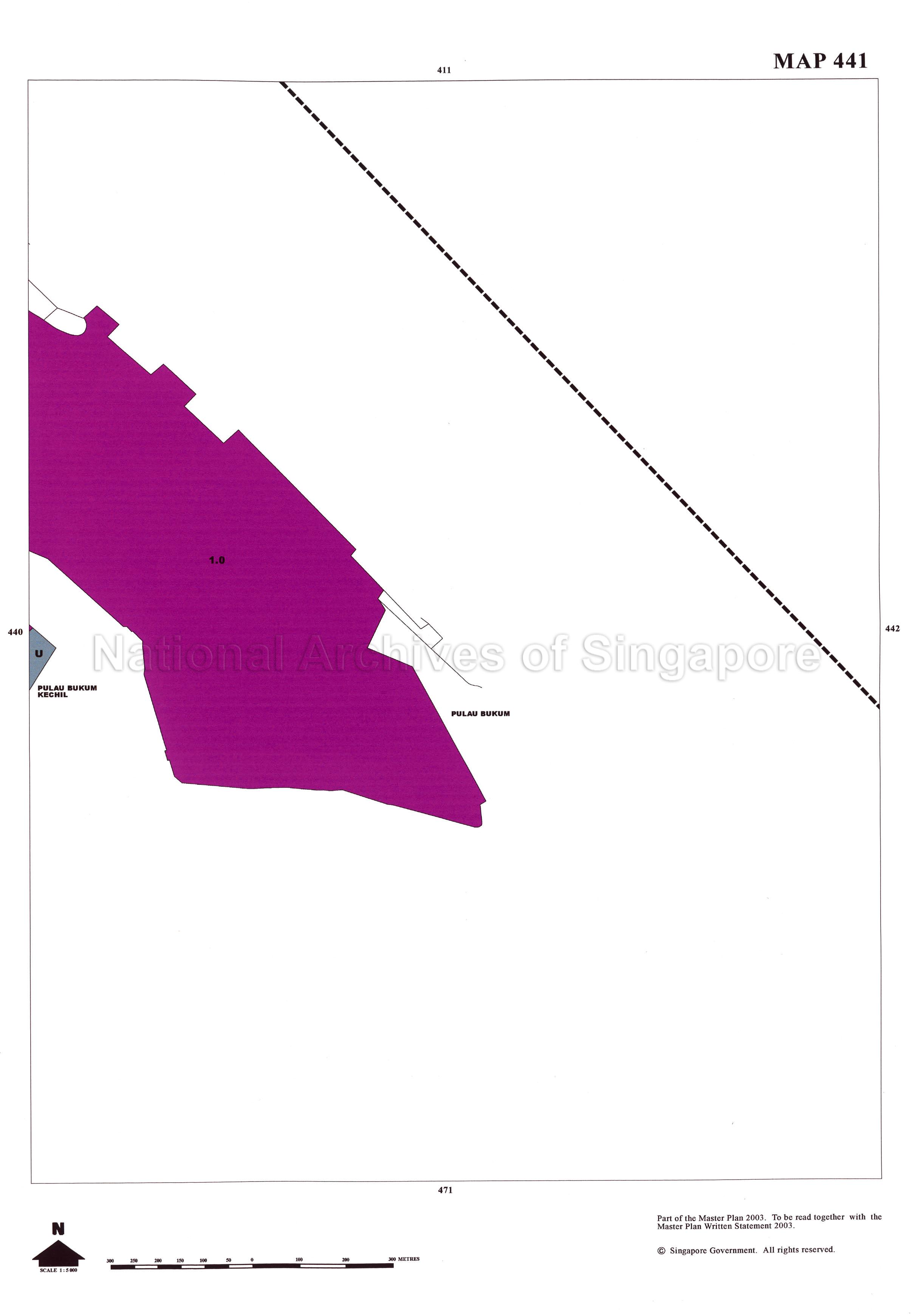 Master Plan 2003 Volume 2: Map 441
