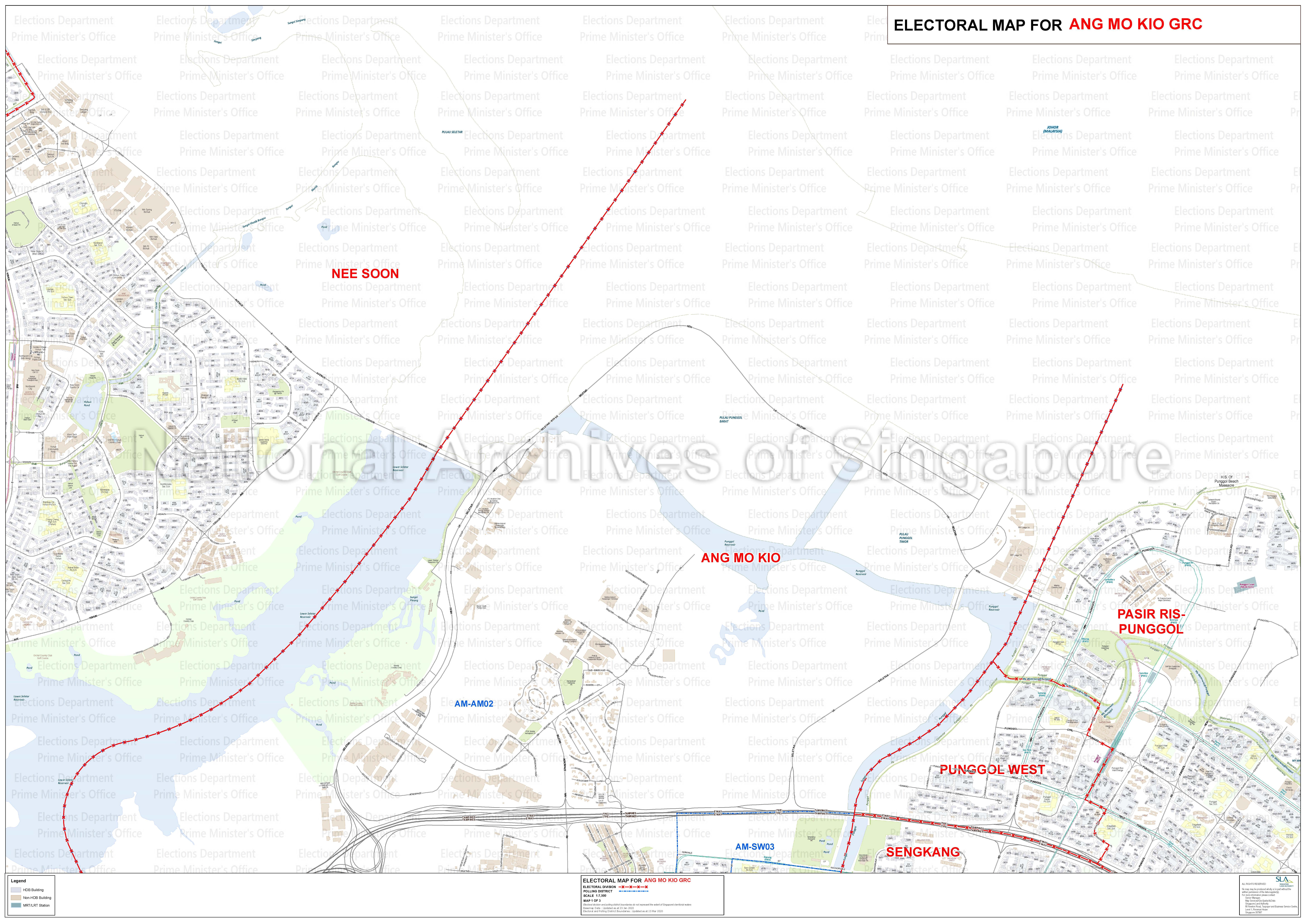 GE2020 Electoral Division & Polling District Boundary Maps