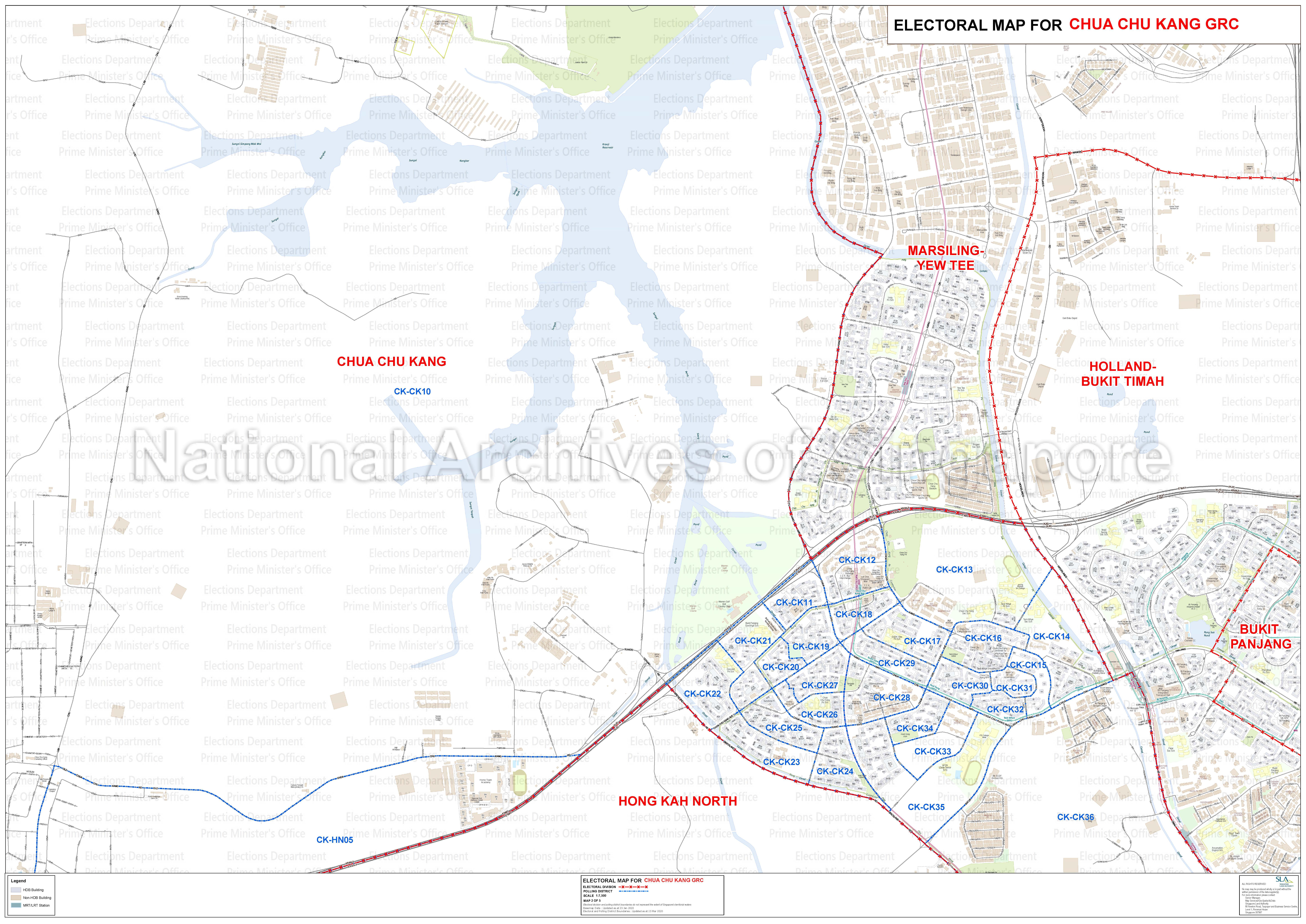 GE2020 Electoral Division & Polling District Boundary Maps