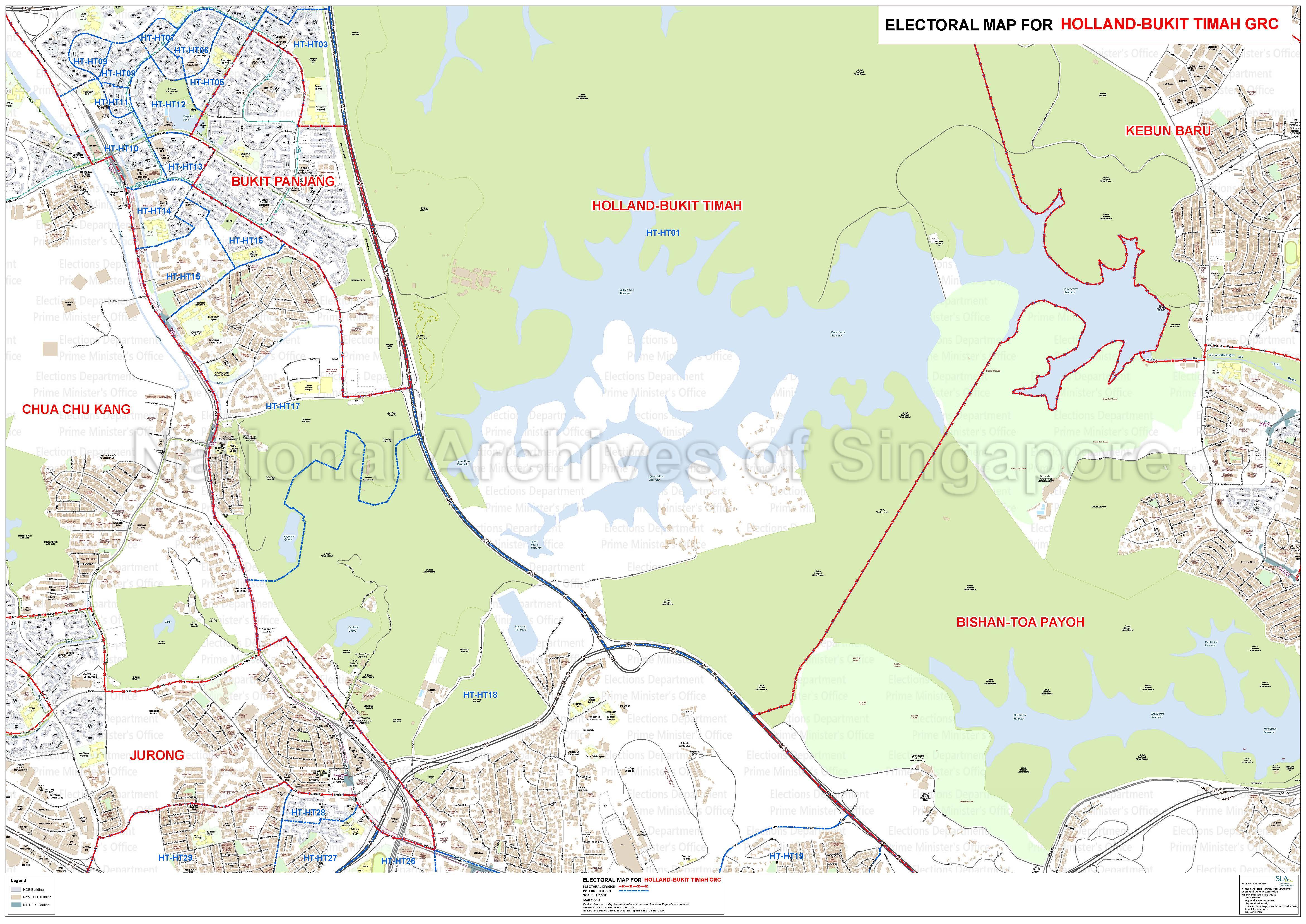 GE2020 Electoral Division & Polling District Boundary Maps