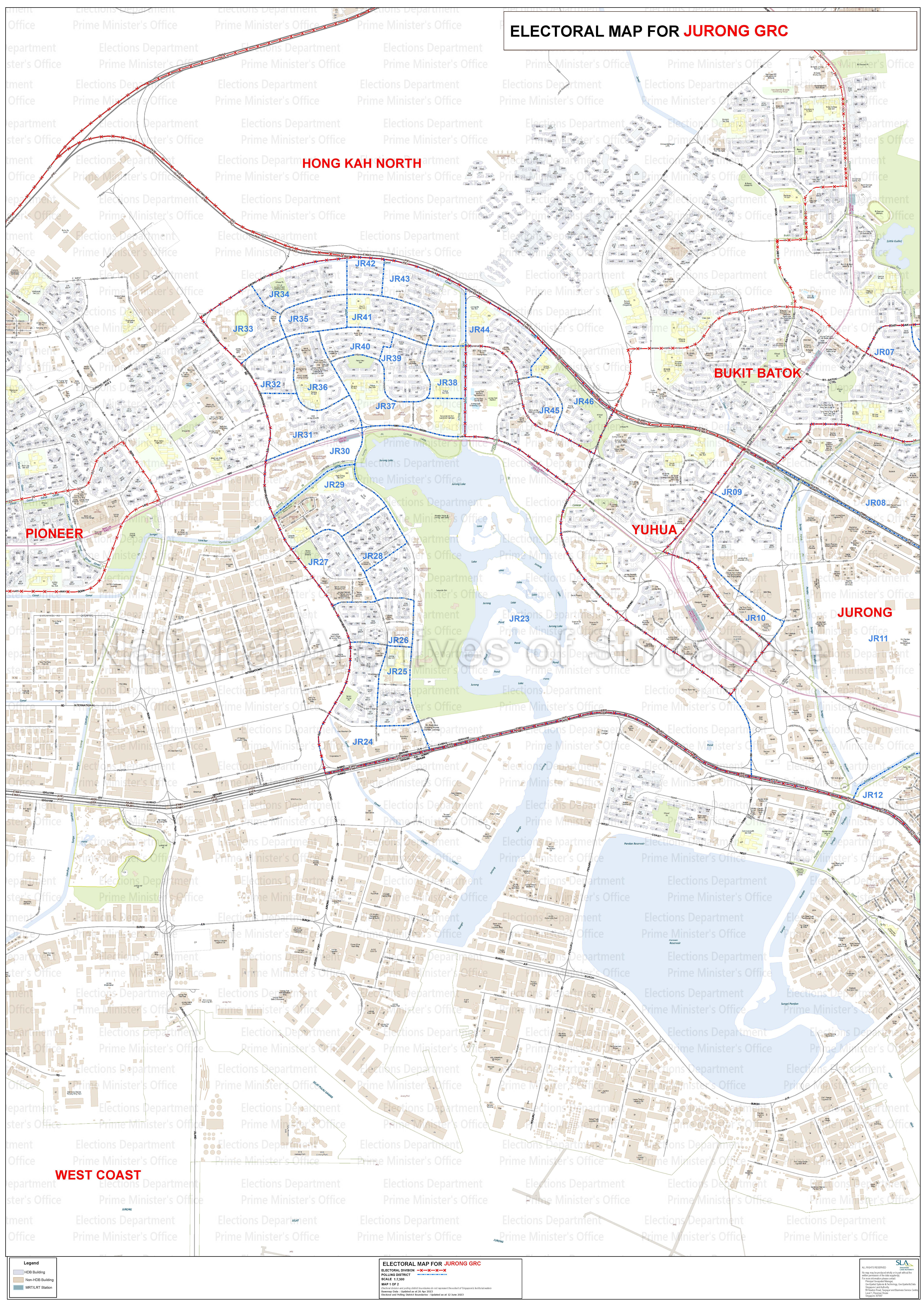PE2023 Electoral Division & Polling District Boundary Maps