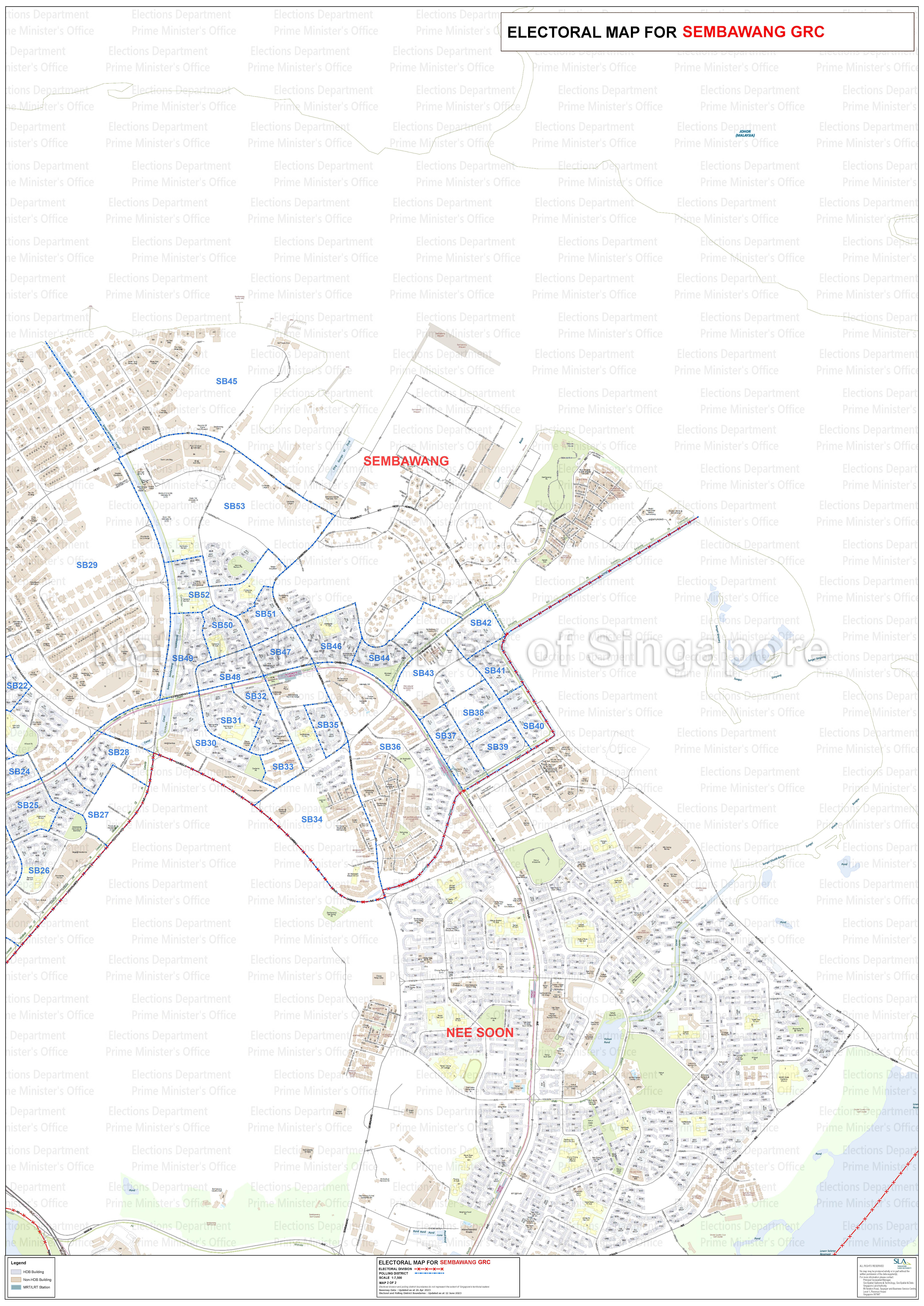 PE2023 Electoral Division & Polling District Boundary Maps