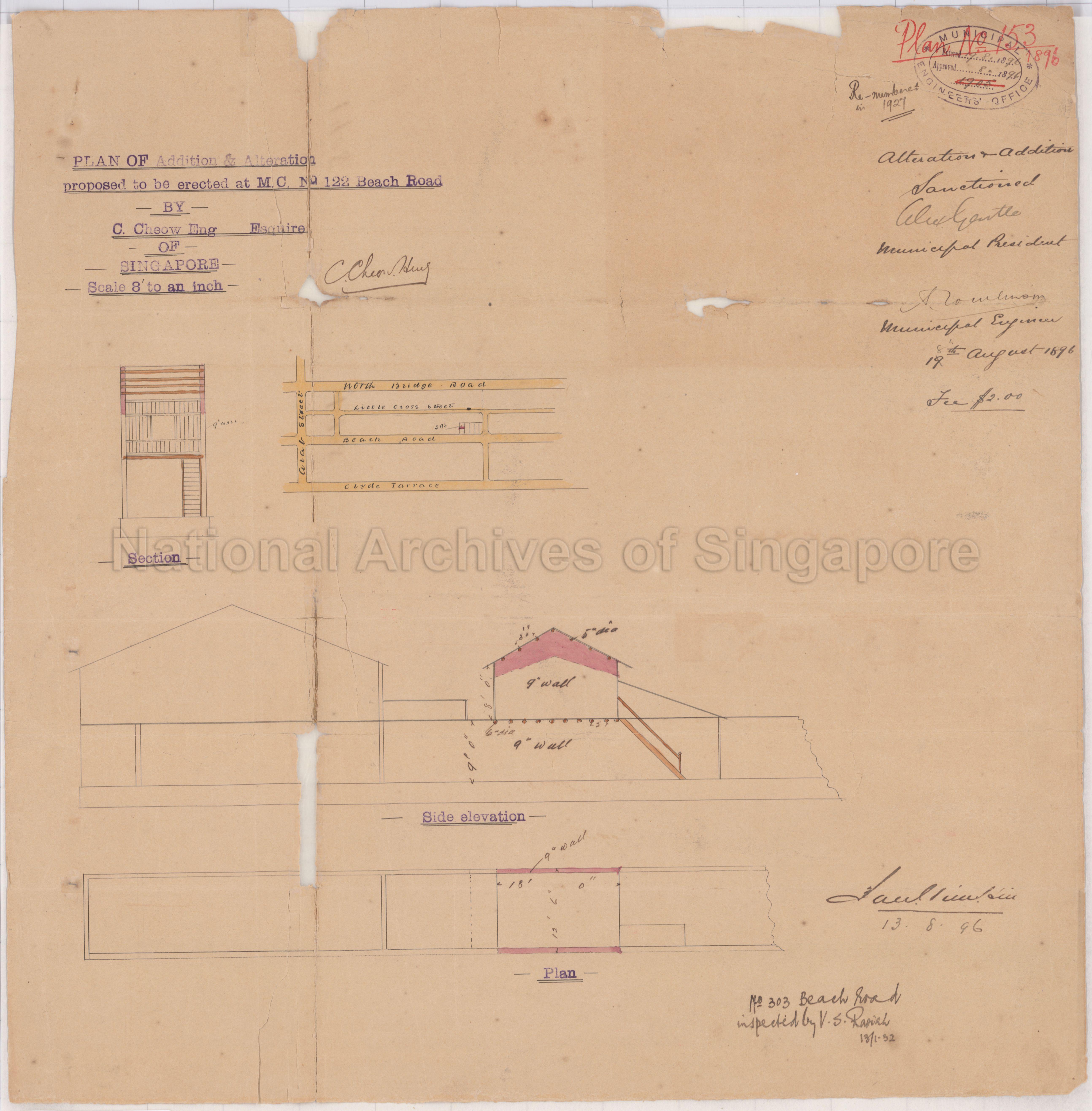 PLAN OF ADDITION AND ALTERATION