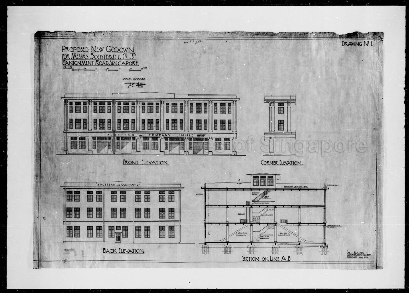 NEW GODOWN FOR BOUSTEAD & CO LTD