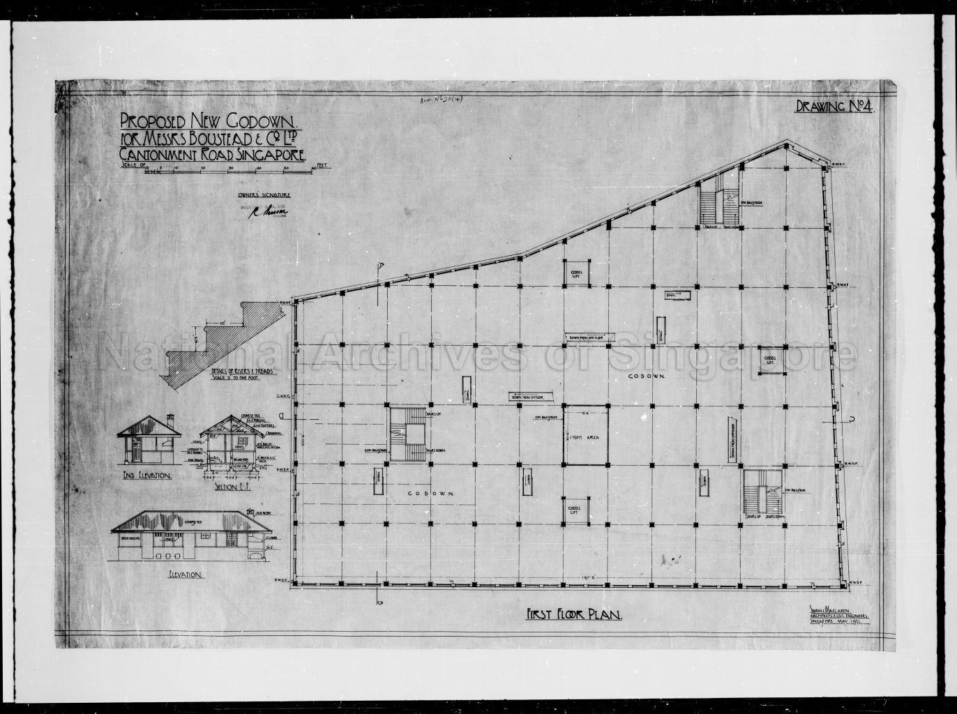 NEW GODOWN FOR BOUSTEAD & CO LTD