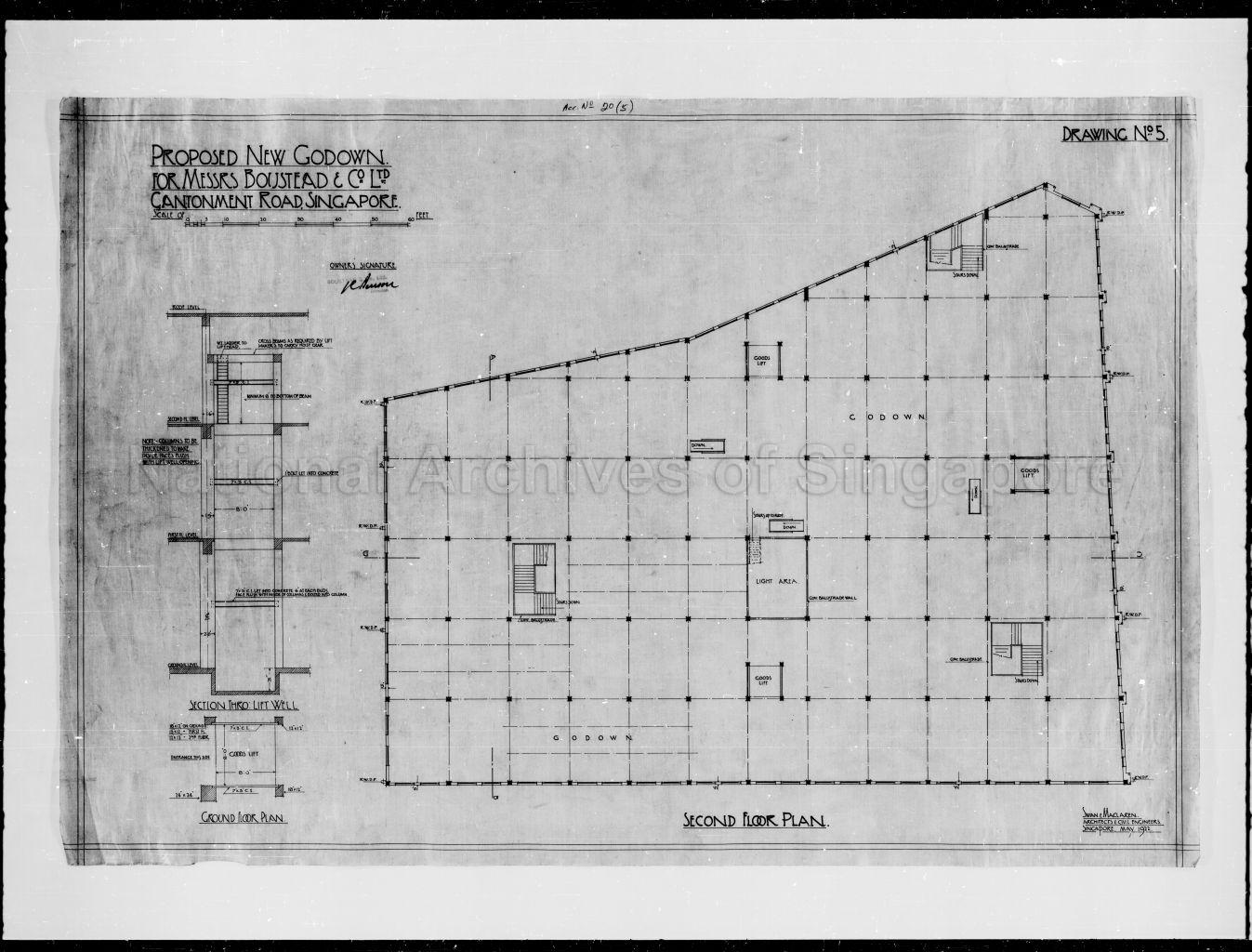 NEW GODOWN FOR BOUSTEAD & CO LTD