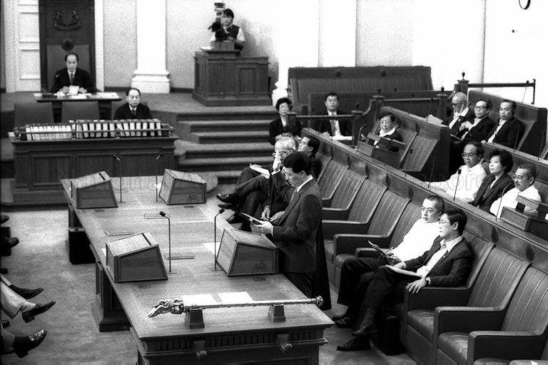Associate Professor Maurice Choo Hock Heng swearing in as