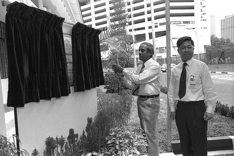 MINISTER FOR LAW AND HOME AFFAIRS PROFESSOR S JAYAKUMAR IS