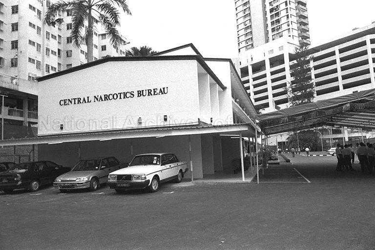 VIEW OF CENTRAL NARCOTICS BUREAU (CNB) AT NUMBER 2, OUTRAM