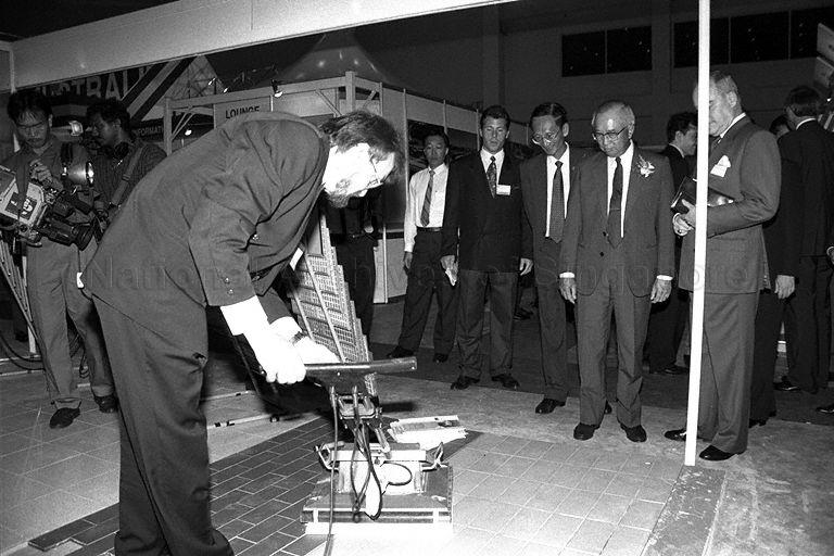 Minister for Finance and National Development Dr Richard Hu