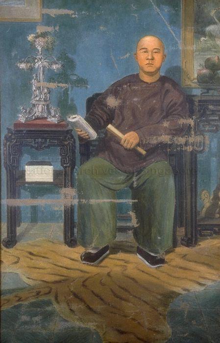 OIL PORTRAIT PAINTING OF MR TAN BENG SWEE