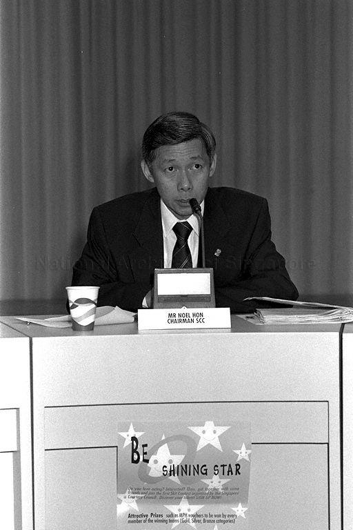 Chairman of Singapore Courtesy Council Noel Hon at briefing