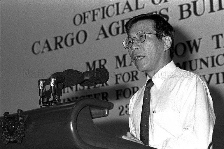 Minister for Communications and the Environment Mah Bow Tan