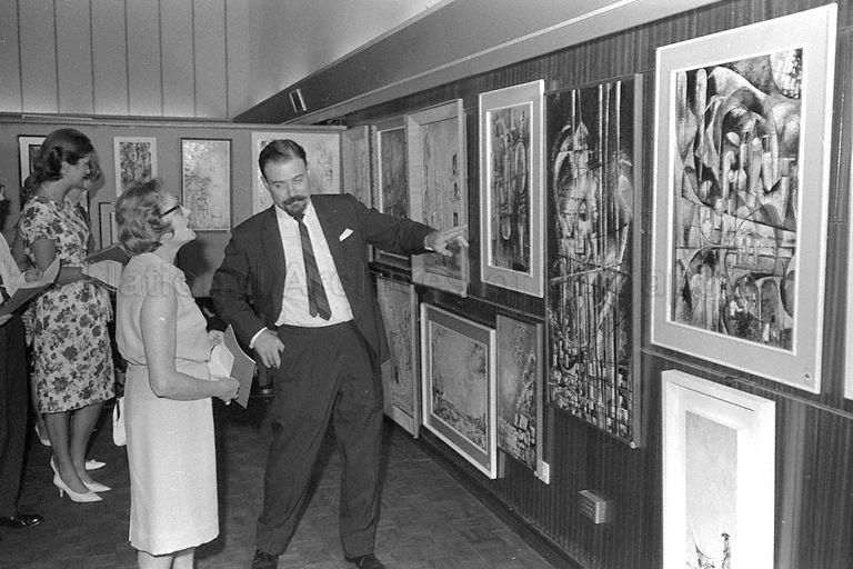 Piroska Feher, the wife of Minister for Culture S Rajaratnam