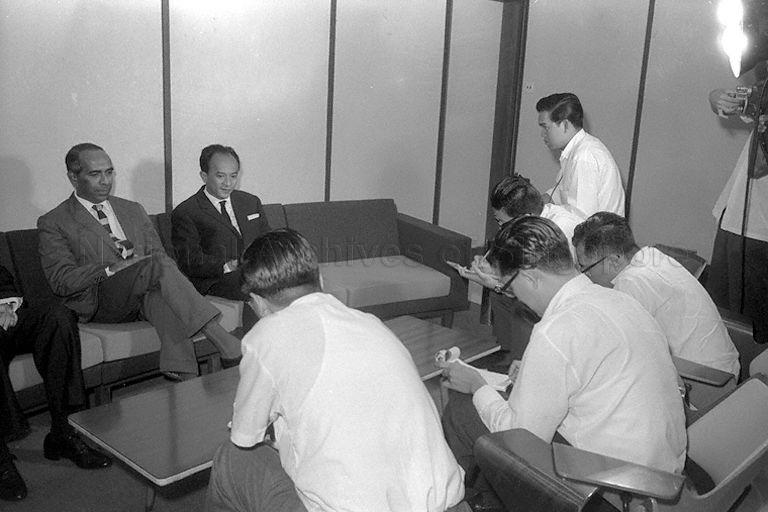 Cambodian Prime Minister Prince Norodom Kantol meeting