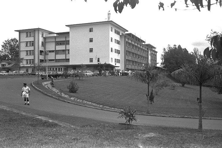 VIEW OF MOUNT ALVERNIA HOSPITAL EXTENSION