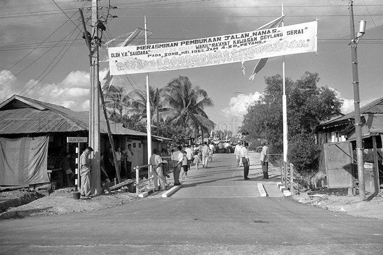 JALAN NANAS, OFF JALAN EUNOS, OPENED BY ASSEMBLYMAN FOR