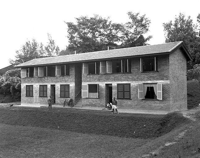 QUARTERS BUILT BY THE PUBLIC WORKS DEPARTMENT (PWD)